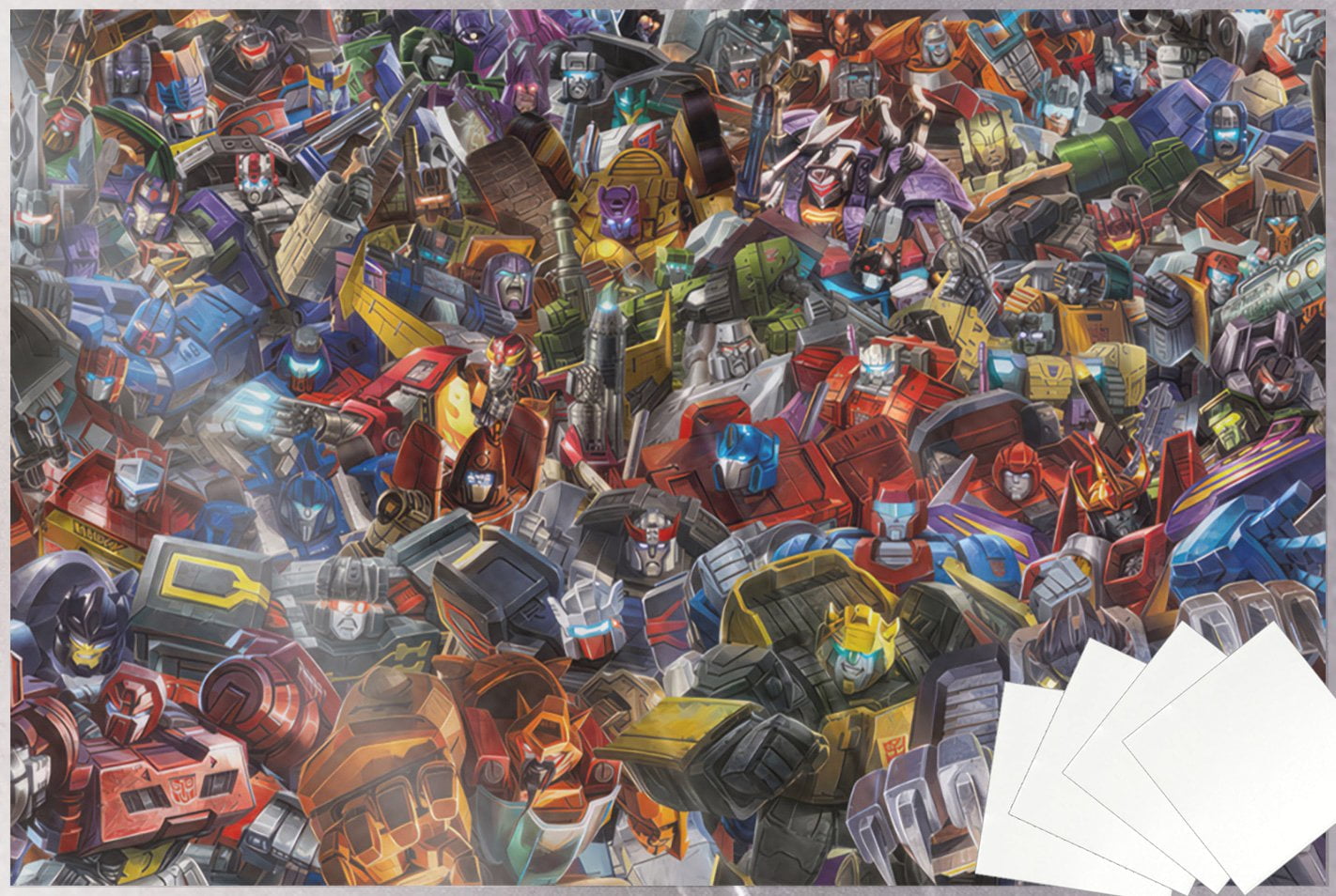 Transformers - TV Show Comic Poster (All Characters Monatage - Autobots ...