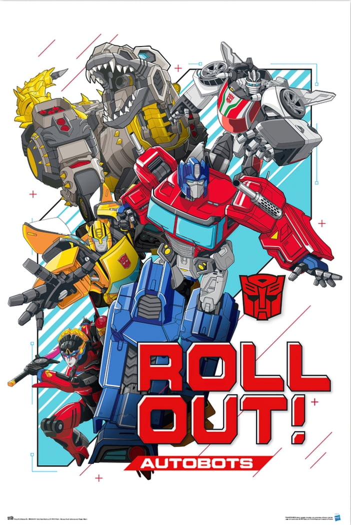Transformers - TV Show Poster (Roll Out! - Autobots) (Size: 24" x 36") (Poster & Poster Strip ...