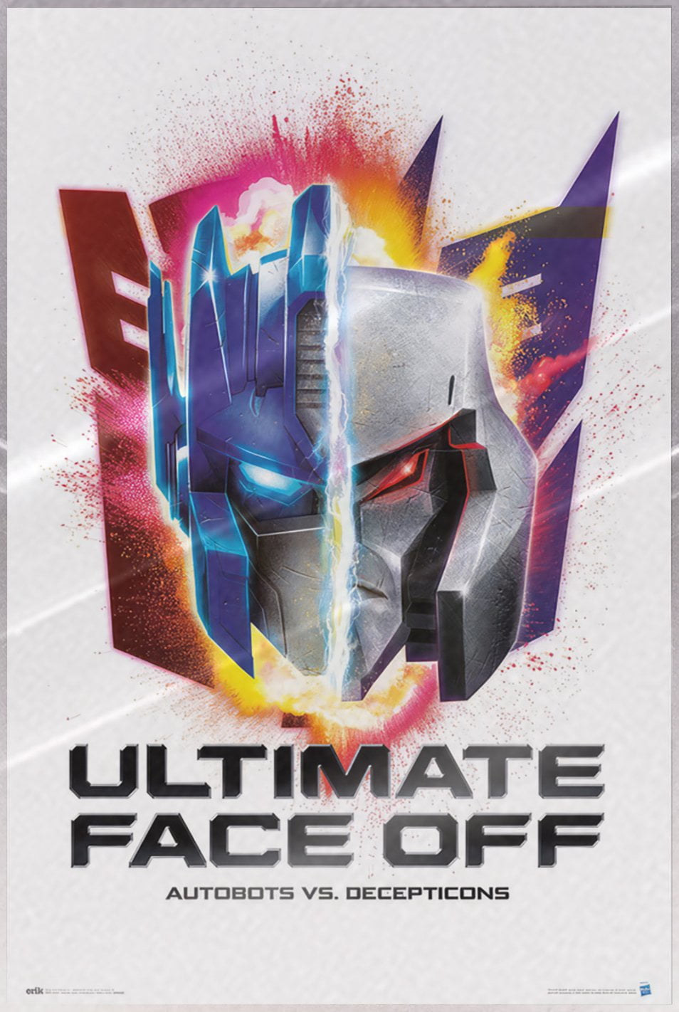 Transformers - TV Show Poster (Ultimate Face Off - Autobots Vs ...