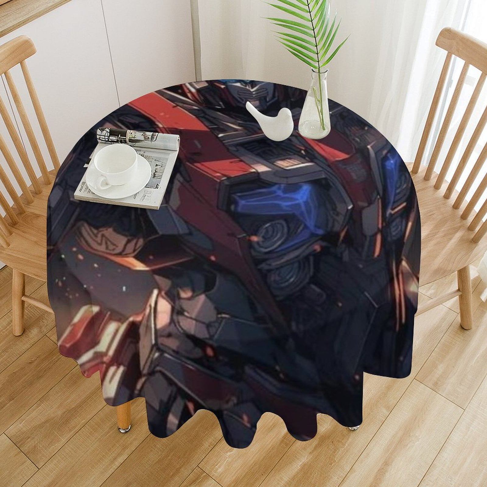 Transformers Tablecloth Anime for Dining Table Picnic Gift 36x36in ...