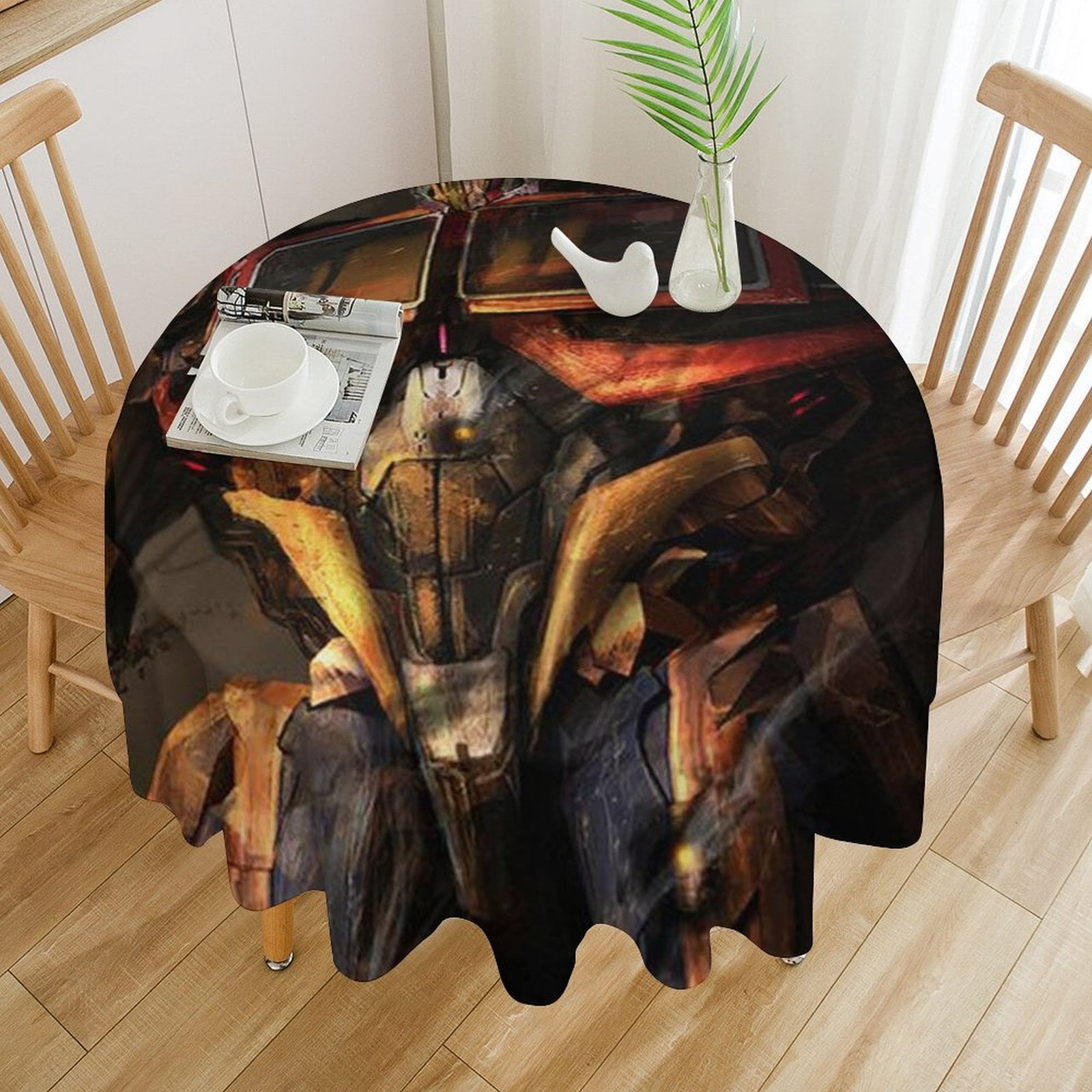 Transformers Tablecloth Anime for Dining Table Picnic Gift 36x36in ...