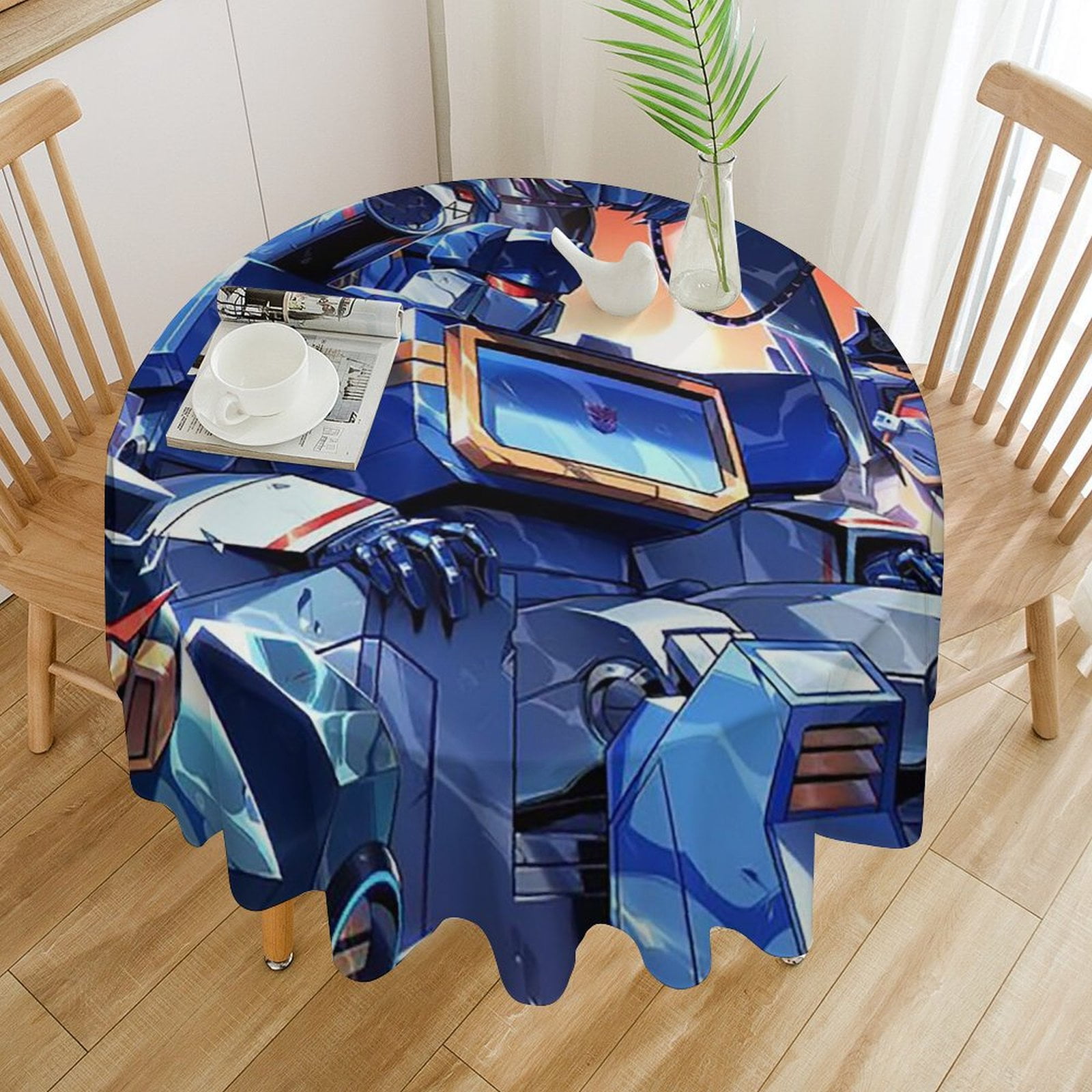 Transformers Tablecloth Anime for Dining Table Picnic Gift 36x36in ...