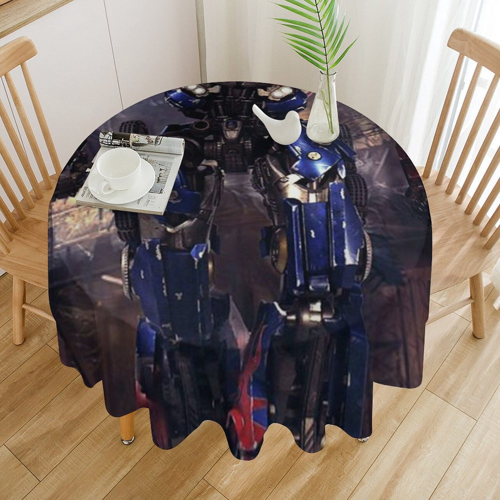 Transformers Tablecloth Anime for Dining Table Picnic Gift 36x36in ...