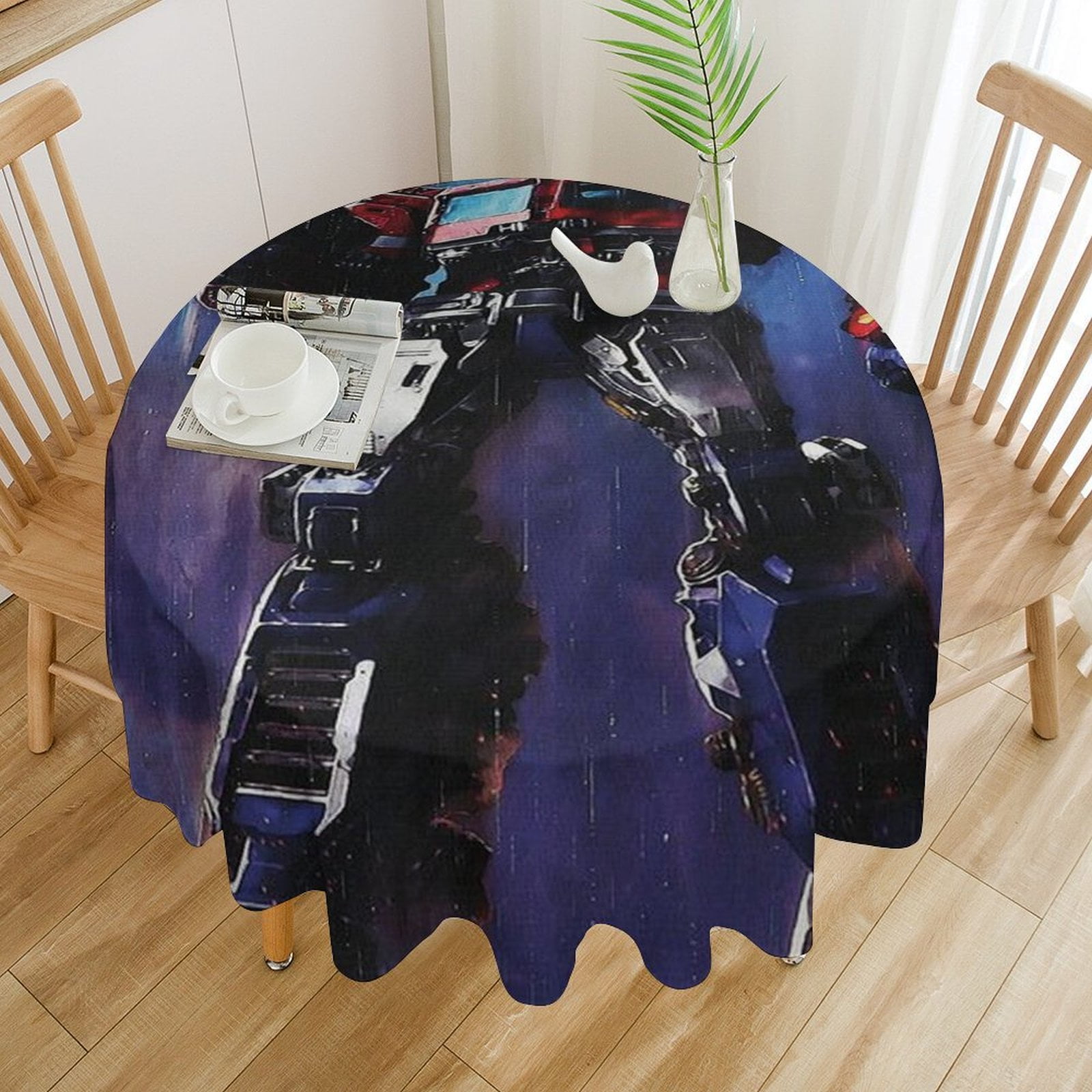 Transformers Tablecloth Anime for Dining Table Picnic Gift 50x50in ...