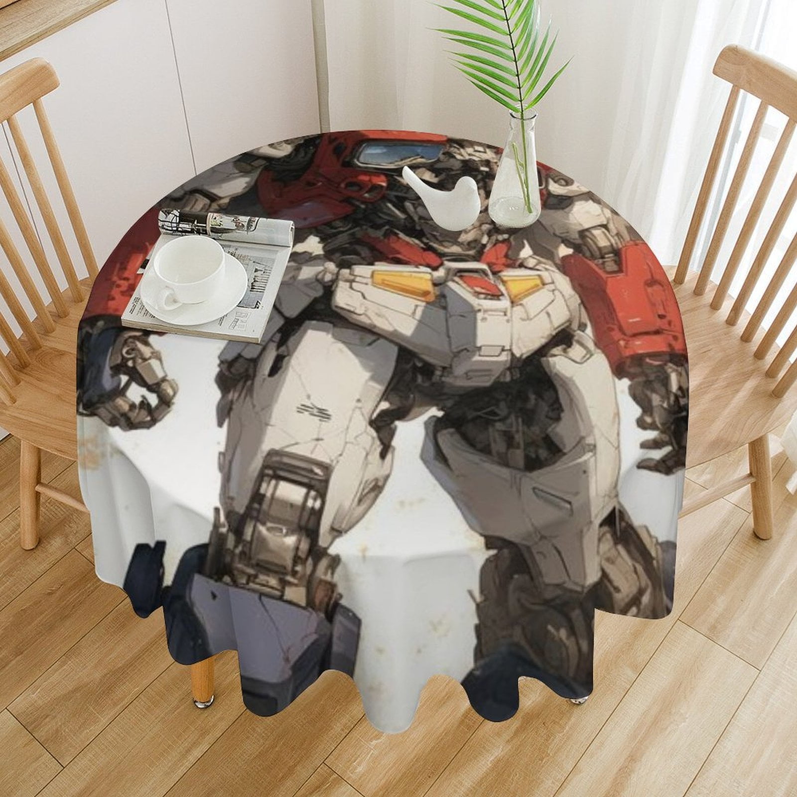 Transformers Tablecloth Anime for Dining Table Picnic Gift 60x60in ...