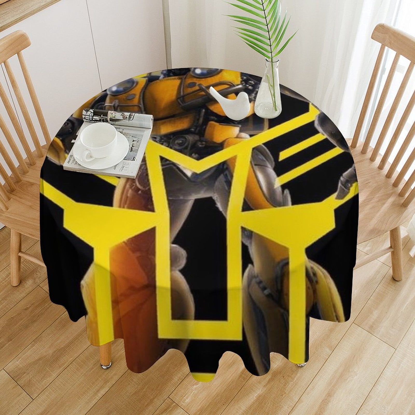 Transformers Tablecloth Anime for Dining Table Picnic Gift 60x60in ...