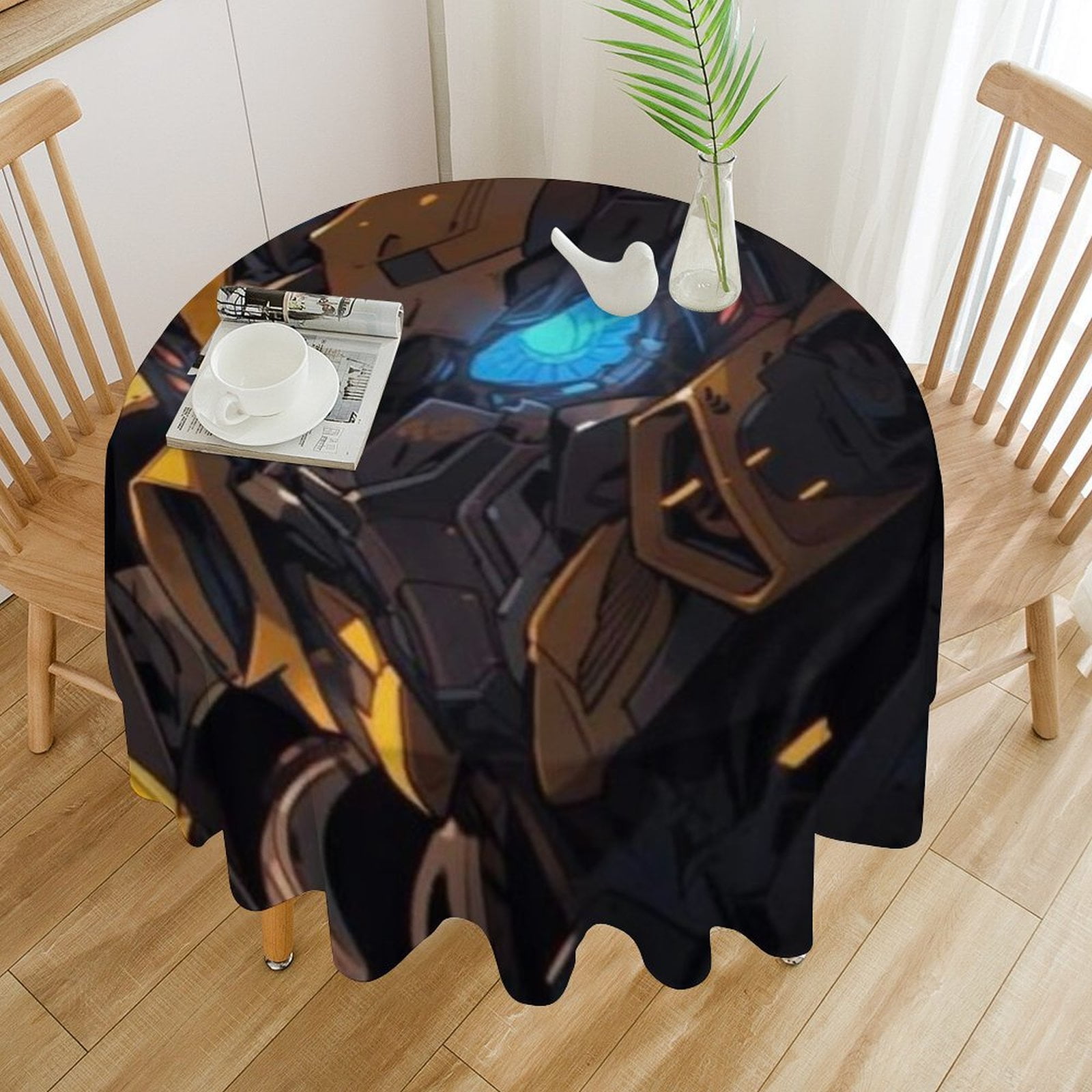 Transformers Tablecloth Anime for Dining Table Picnic Gift 70x70in ...