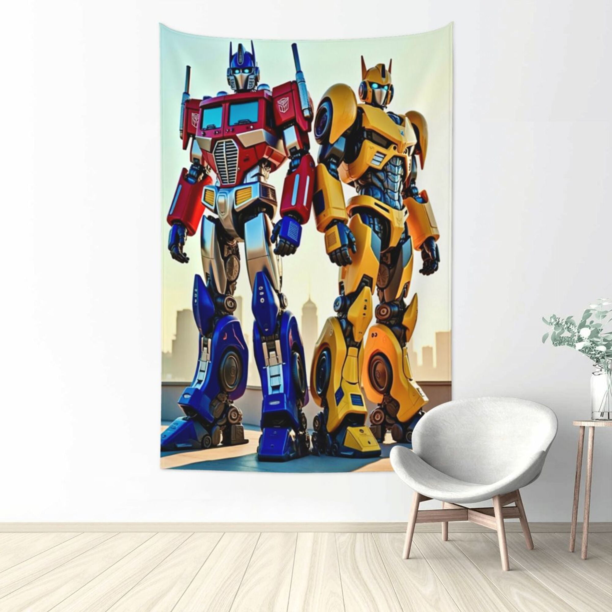 Transformers Tapestry Aesthetic Wall Hanging for Living Room Bedroom ...