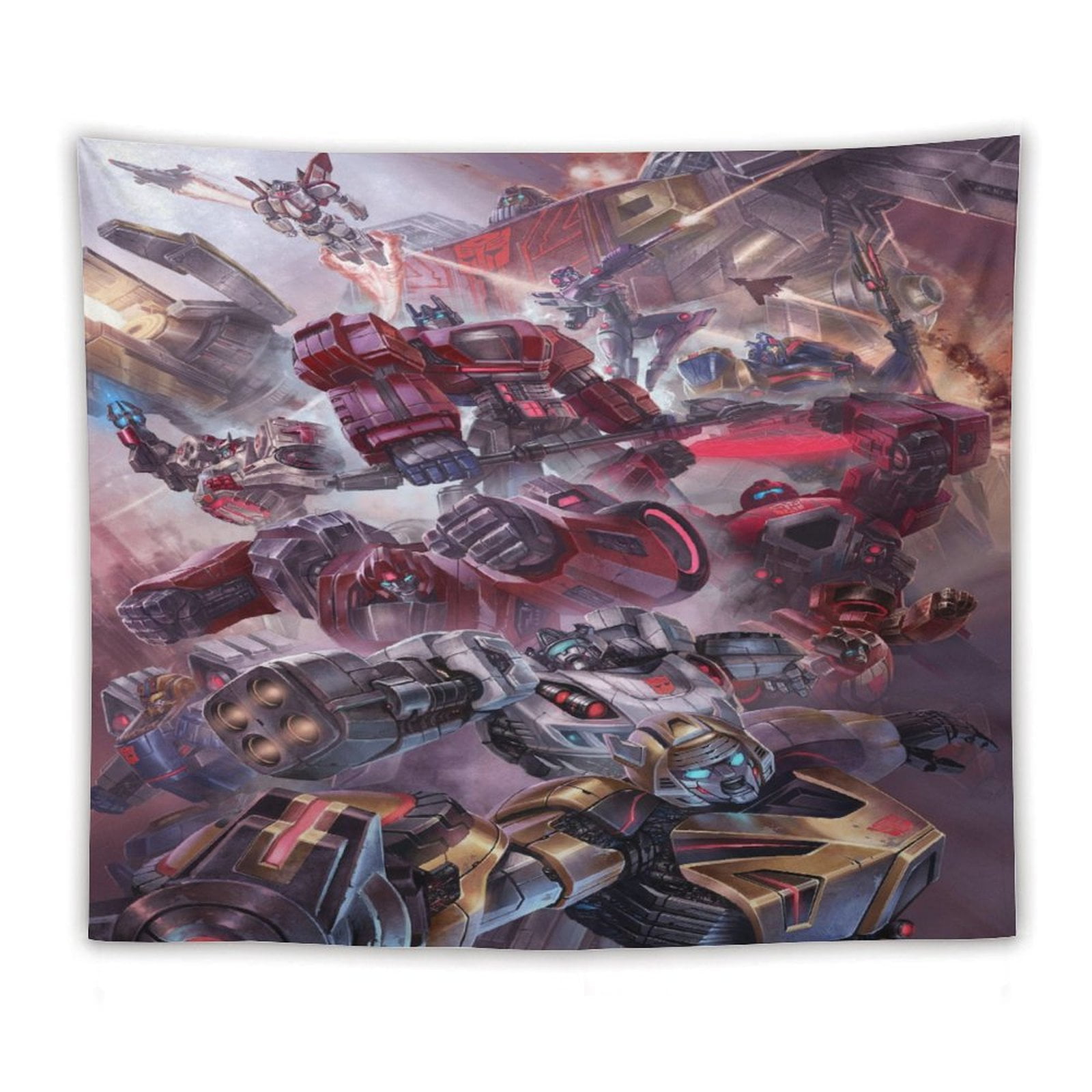 Transformers Tapestry Anime Poster Wall Hanging Art Decor For Living ...