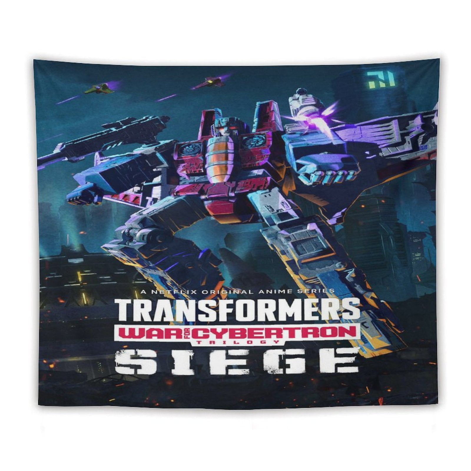 Transformers Tapestry Anime Poster Wall Hanging Art Decor For Living ...