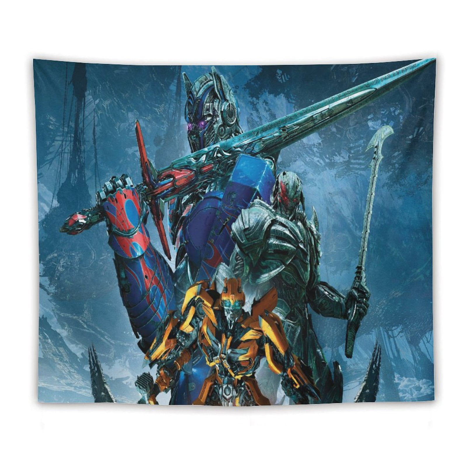 Transformers Tapestry Anime Poster Wall Hanging Art Decor For Living ...