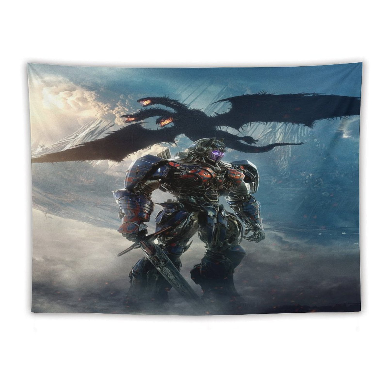 Transformers Tapestry Anime Poster Wall Hanging Art Decor For Living ...