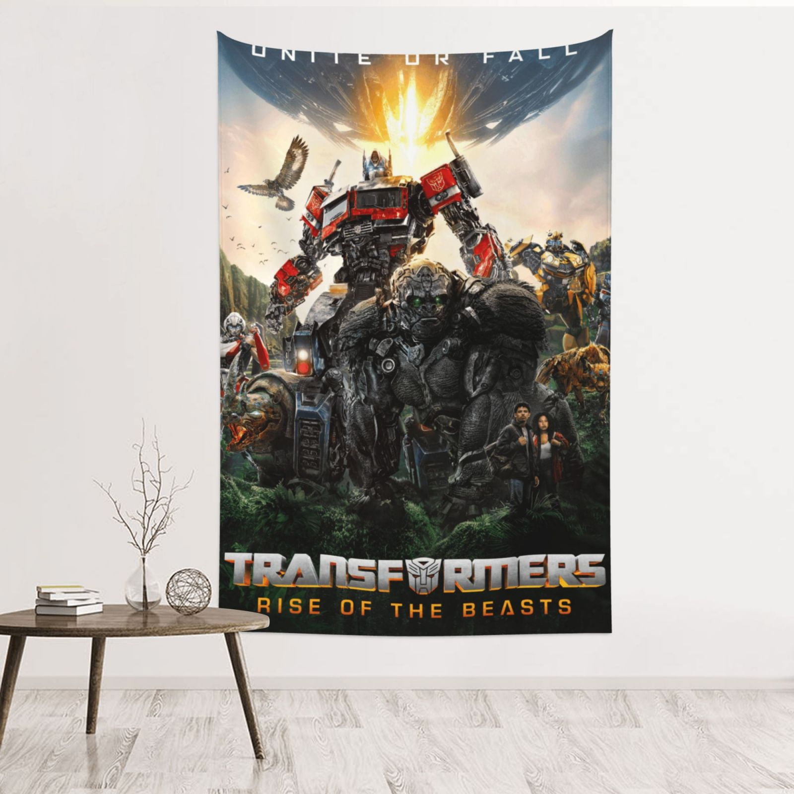Transformers Tapestry Banner Decorations Anime Movie Wall Hanging ...