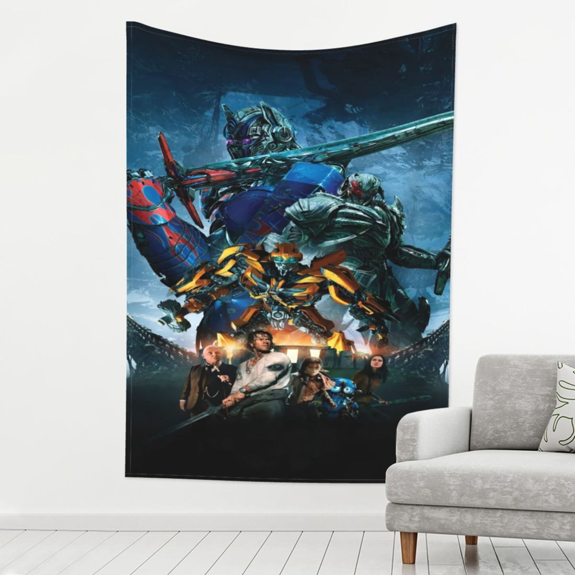 Transformers Tapestry Cartoon Print Wall Art Hanging Tapestry Anime ...
