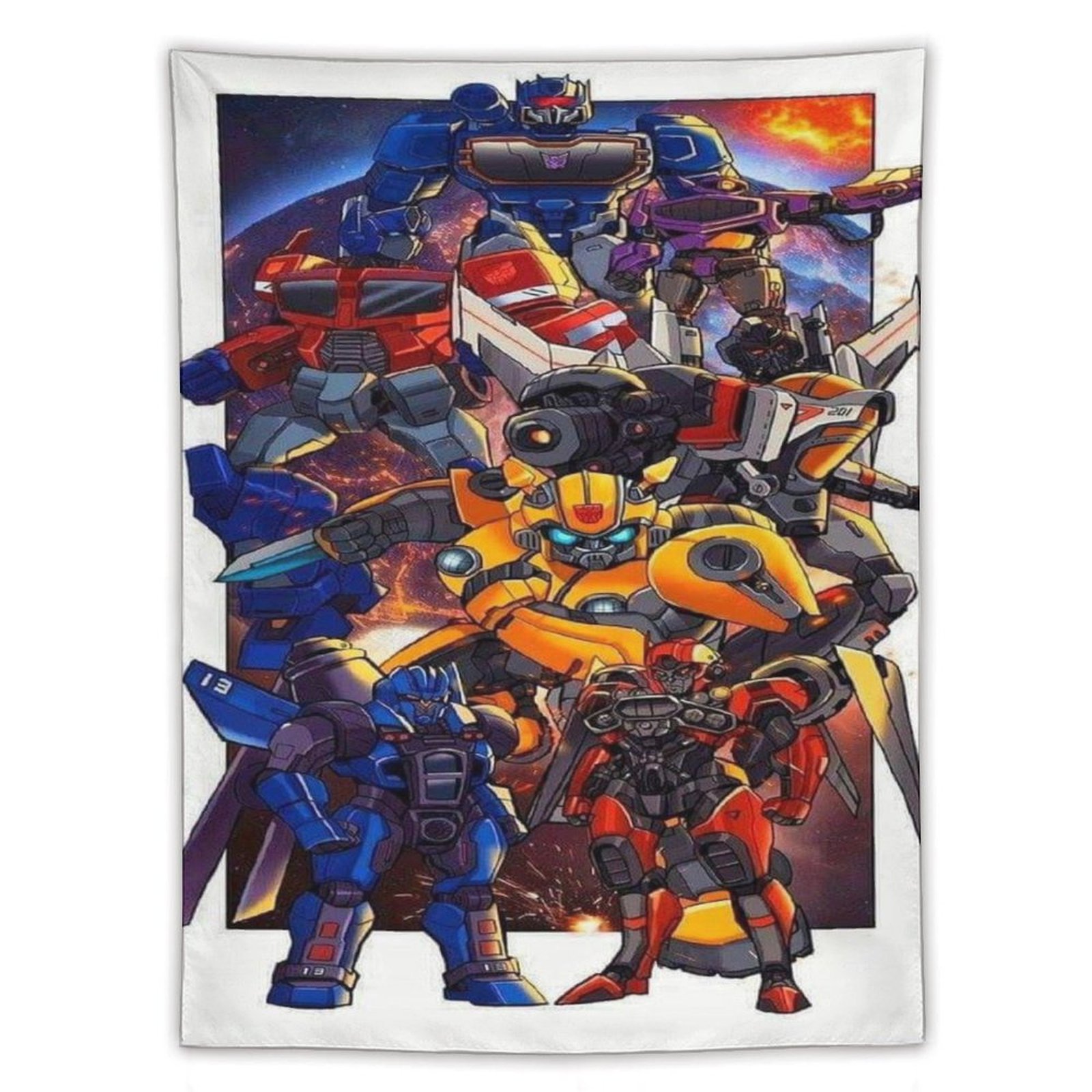 Transformers Tapestry Flag Cartoon Anime Movie Fans for Dorm Party ...