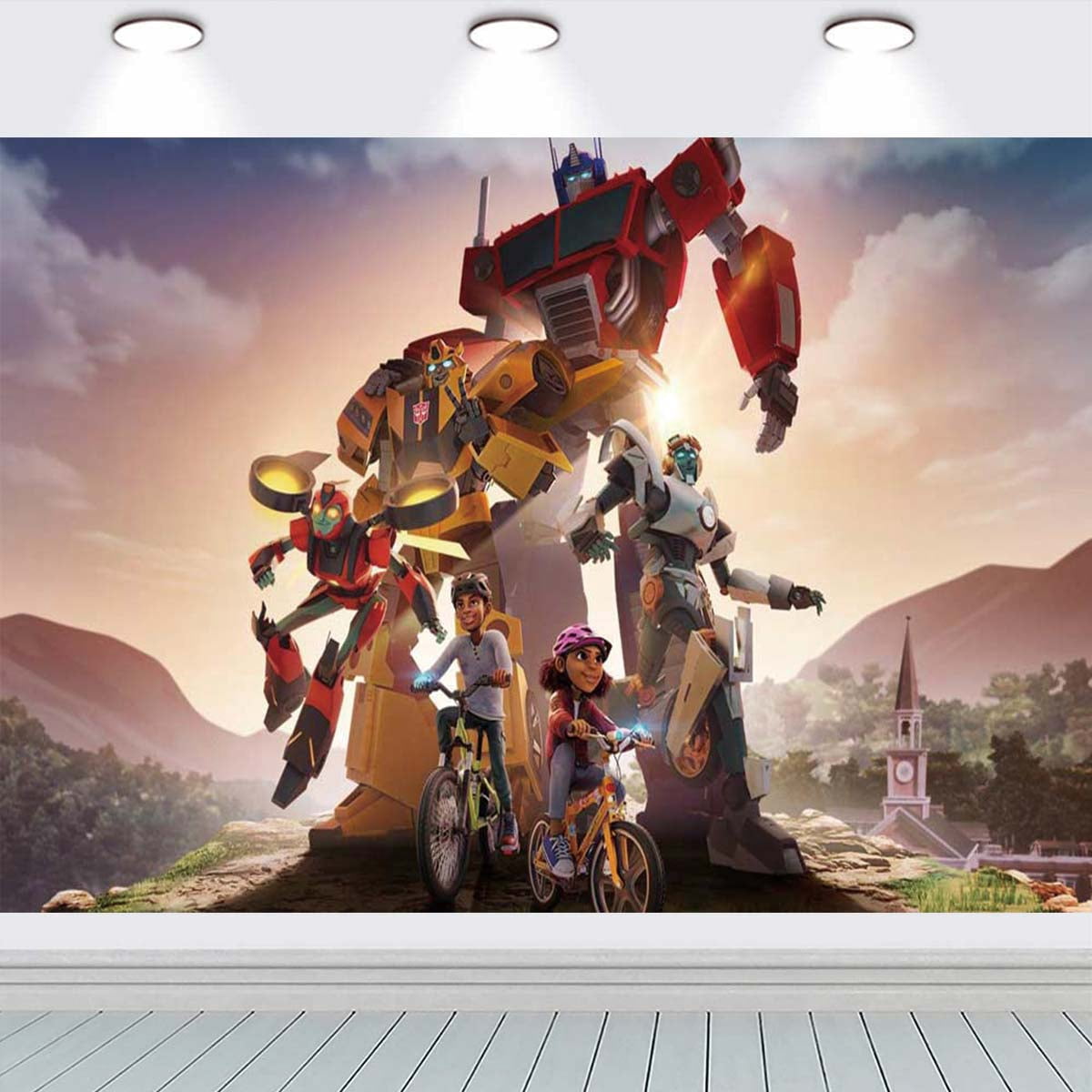 Transformers Taspestry Poster Banner Backdrop Background Wall Decor ...