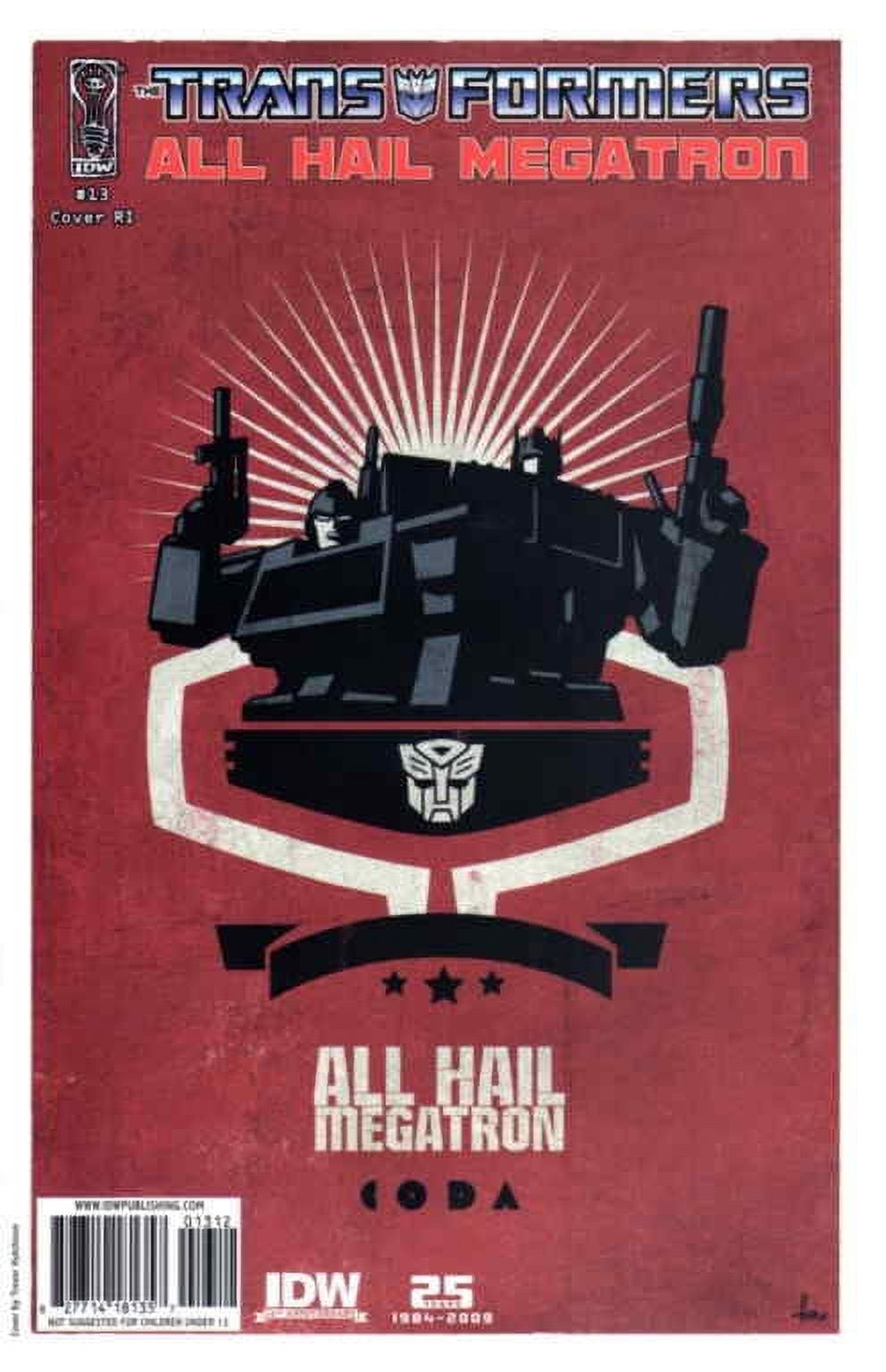 Transformers, The: All Hail Megatron #13C VF ; IDW Comic Book - Walmart.com
