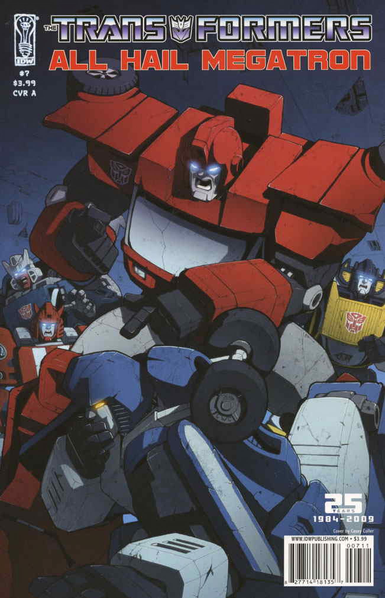Transformers, The: All Hail Megatron #7A VF ; IDW Comic Book - Walmart.com