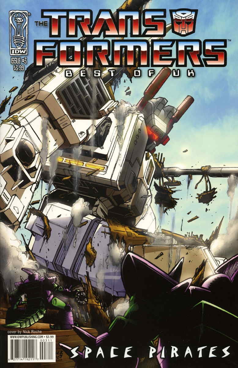 Transformers, The: Best of UK: Space Pirates #3A VF ; IDW Comic Book ...