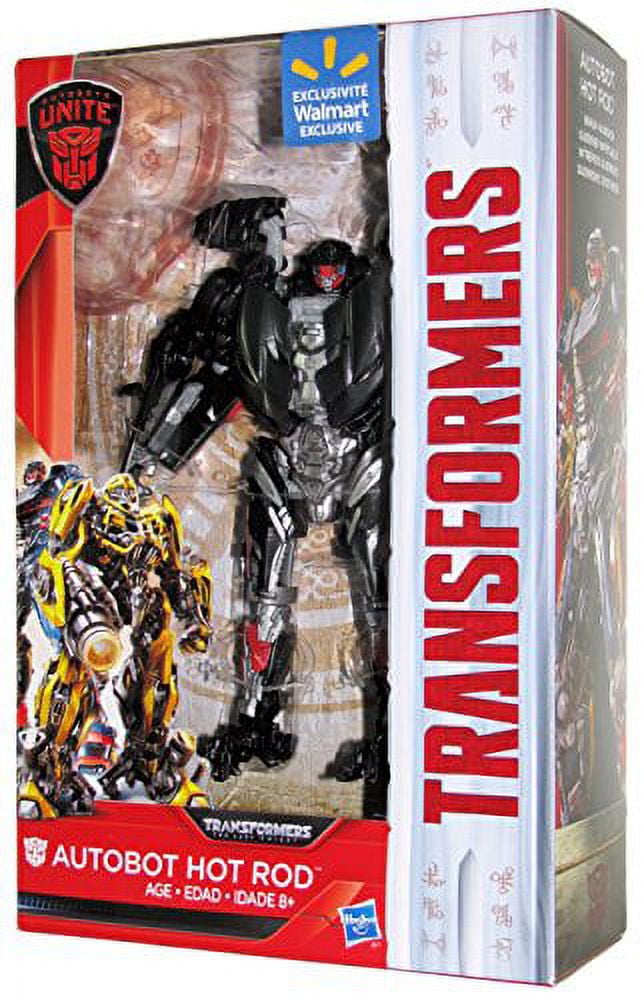 Transformers The Last Knight Autobots Unite Deluxe Autobot Hot Rod ...