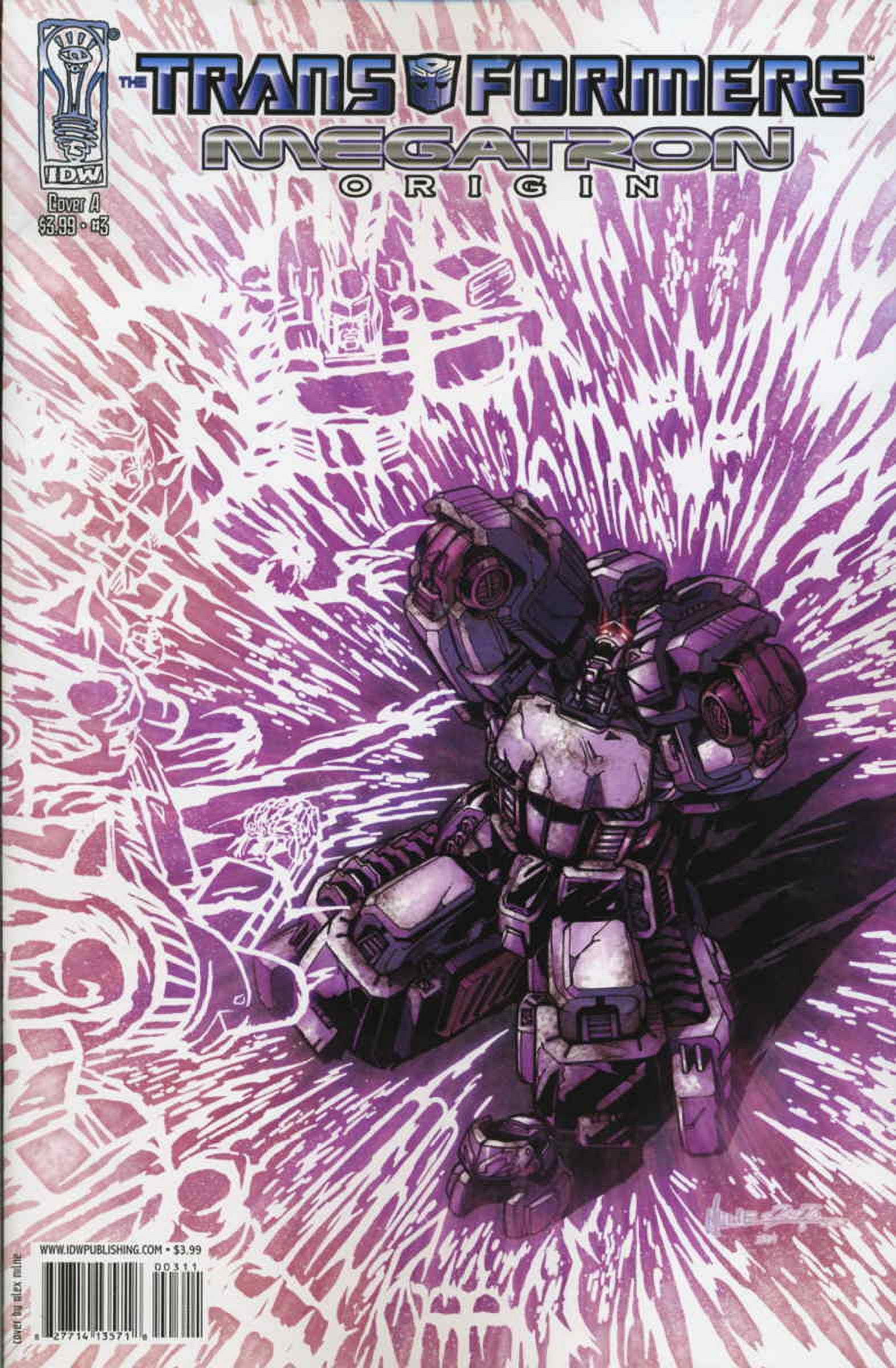 Transformers, The: Megatron Origin #3A VF ; IDW Comic Book - Walmart.com