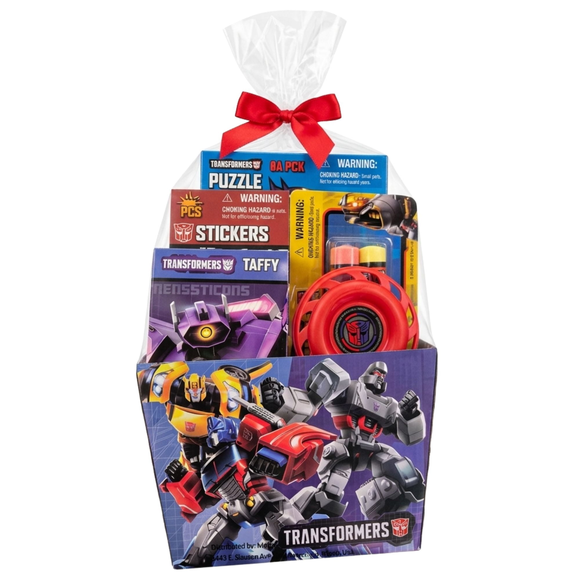 Transformers Theme Easter Gift Basket 1 Pack, Snacks Treat Ready-to ...