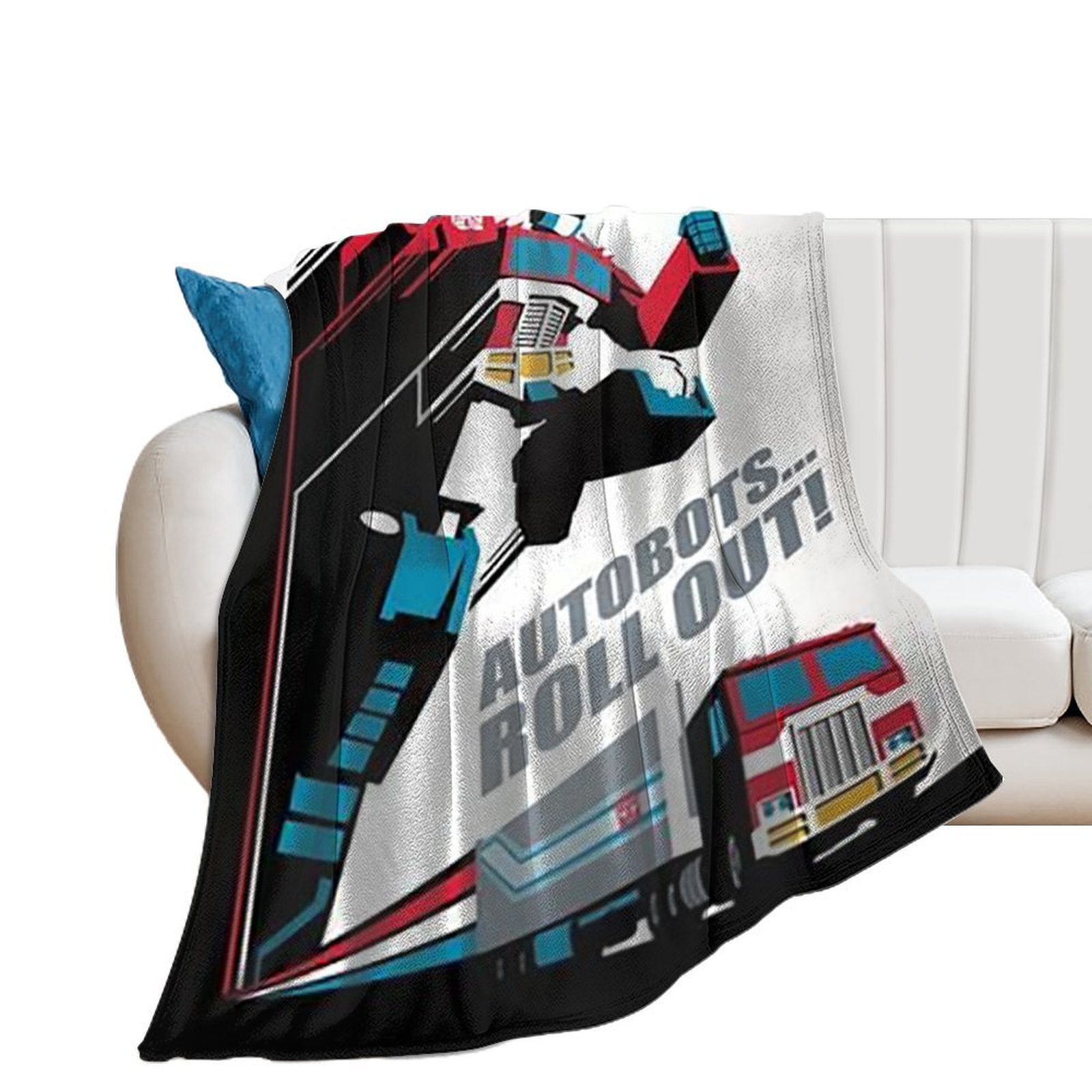 Transformers Throw Blanket Flannel Anime for Girls Boys Men Women ...