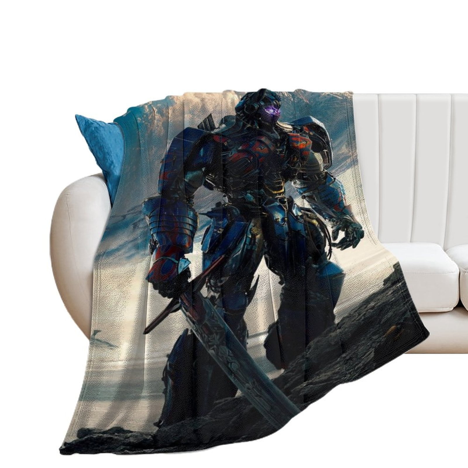 Transformers Throw Blanket Flannel Anime for Girls Boys Men Women ...