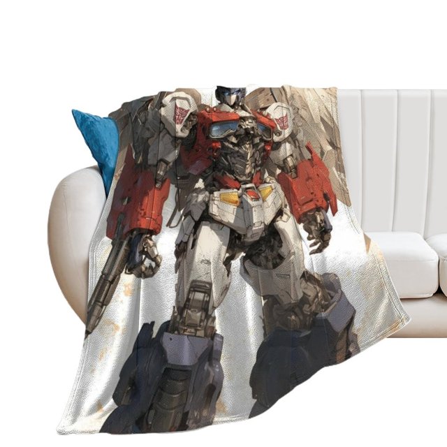 Transformers Throw Blanket Flannel Anime for Girls Boys Men Women ...