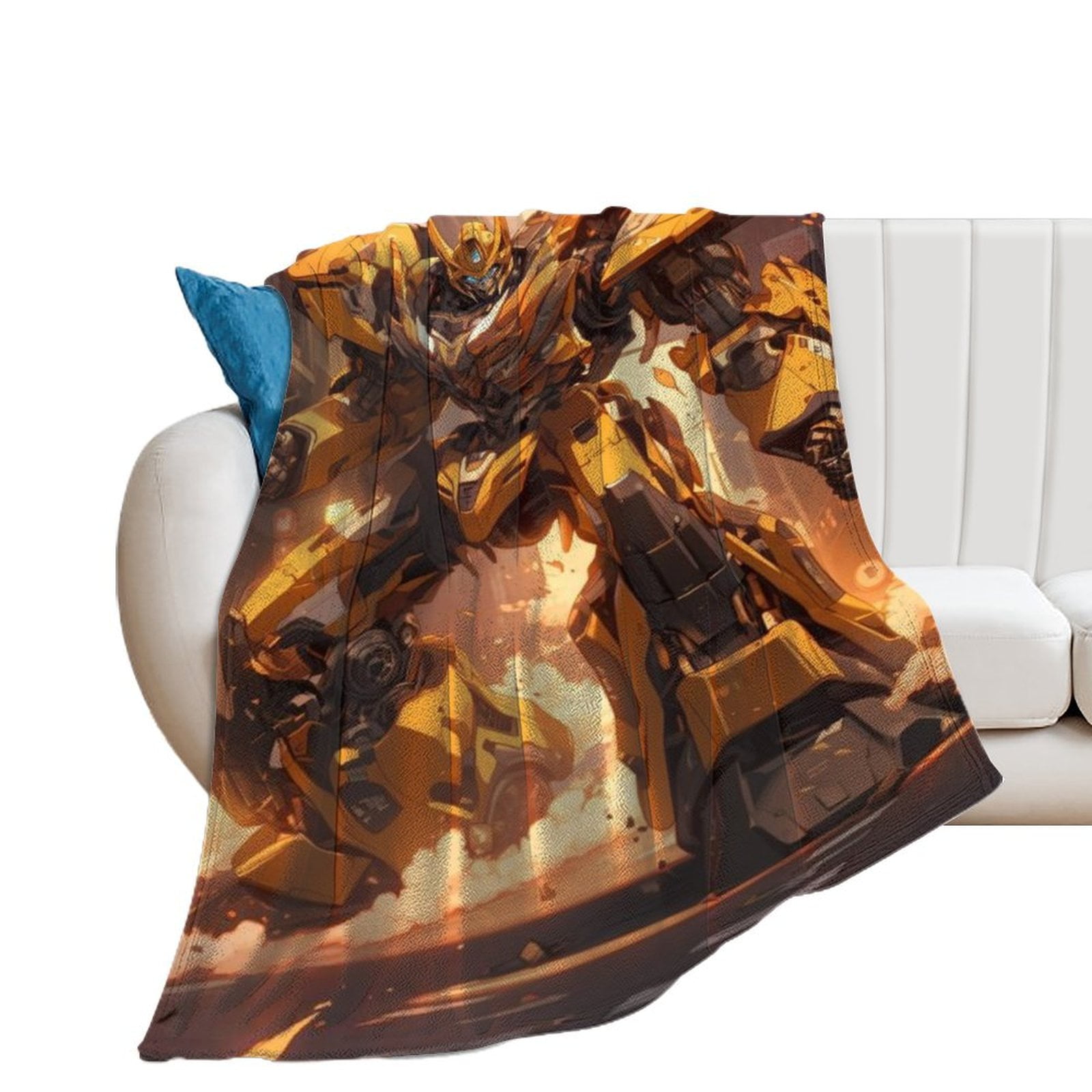 Transformers Throw Blanket Flannel Anime for Girls Boys Men Women ...