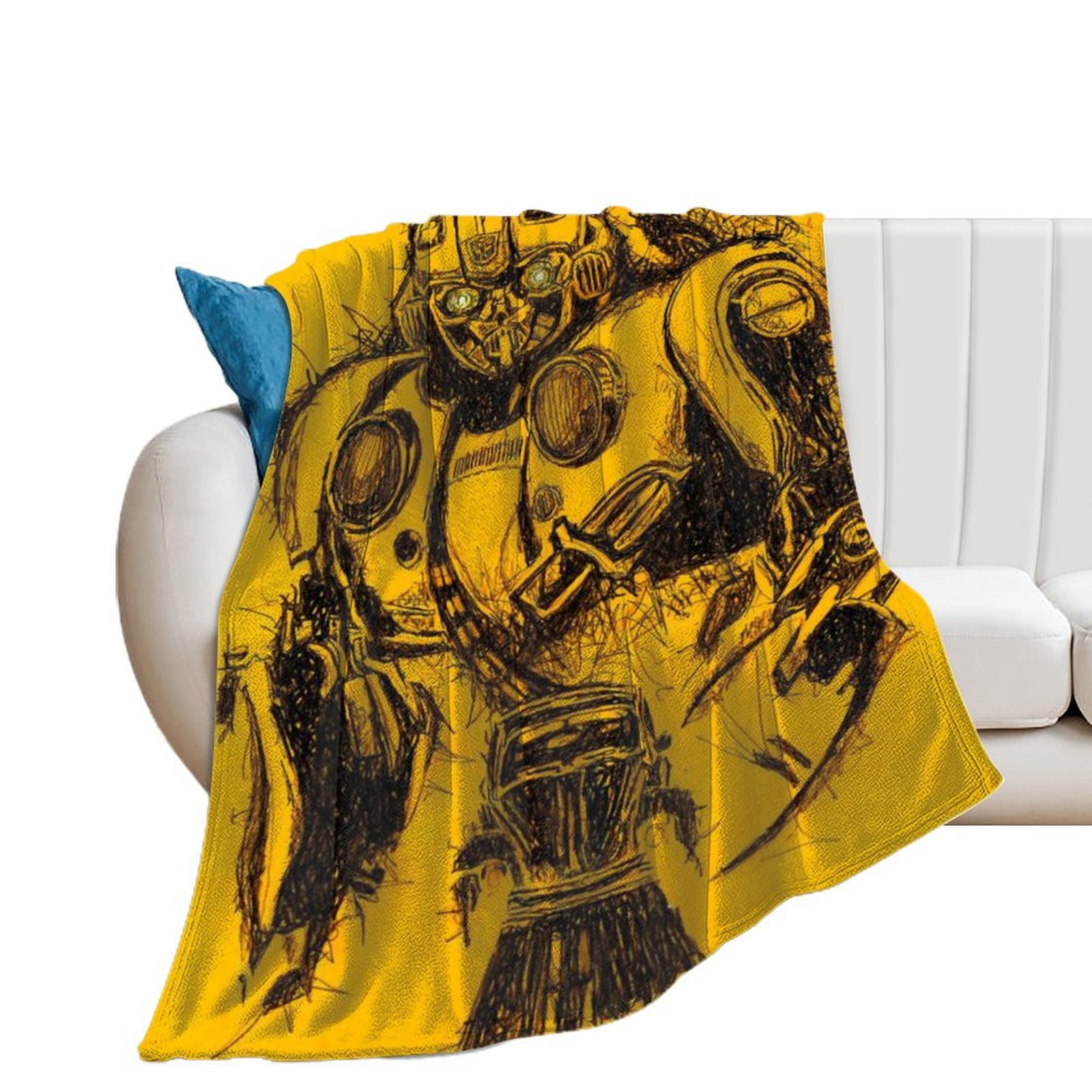 Transformers Throw Blanket Flannel Anime for Girls Boys Men Women ...