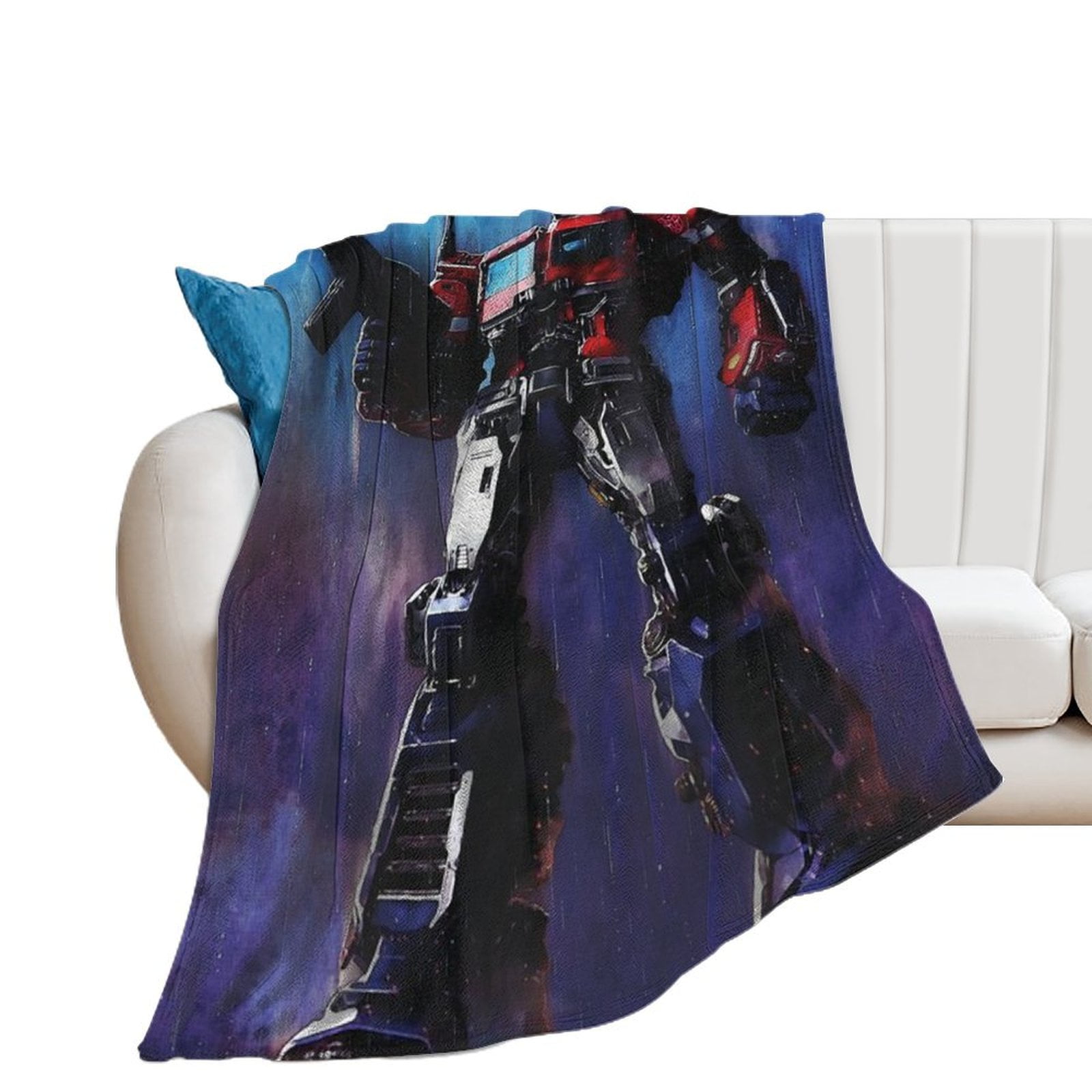 Transformers Throw Blanket Flannel Anime for Girls Boys Men Women ...