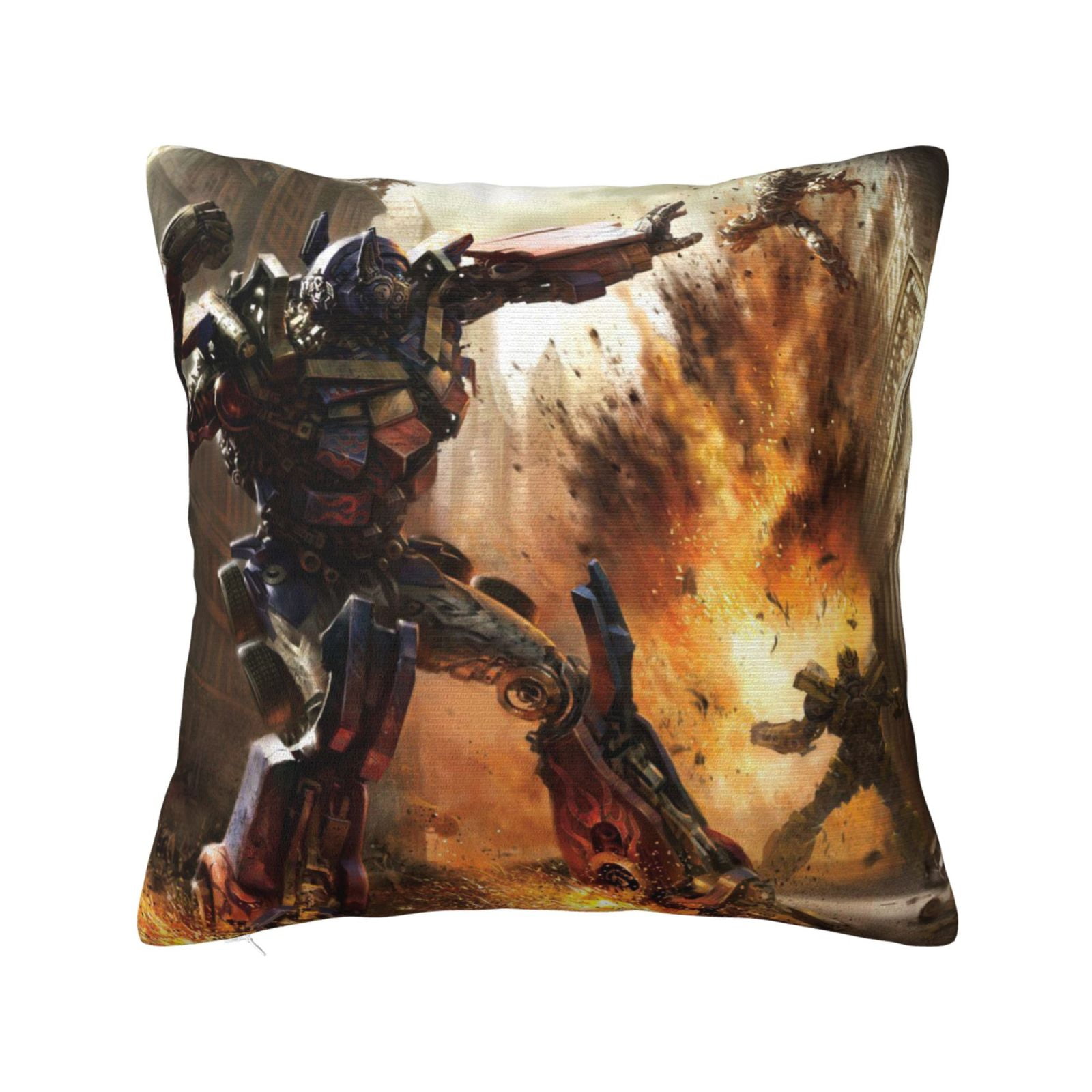 Transformers Throw Pillow Covers 16"x16" Inch, Modern Decor Pillow Case ...