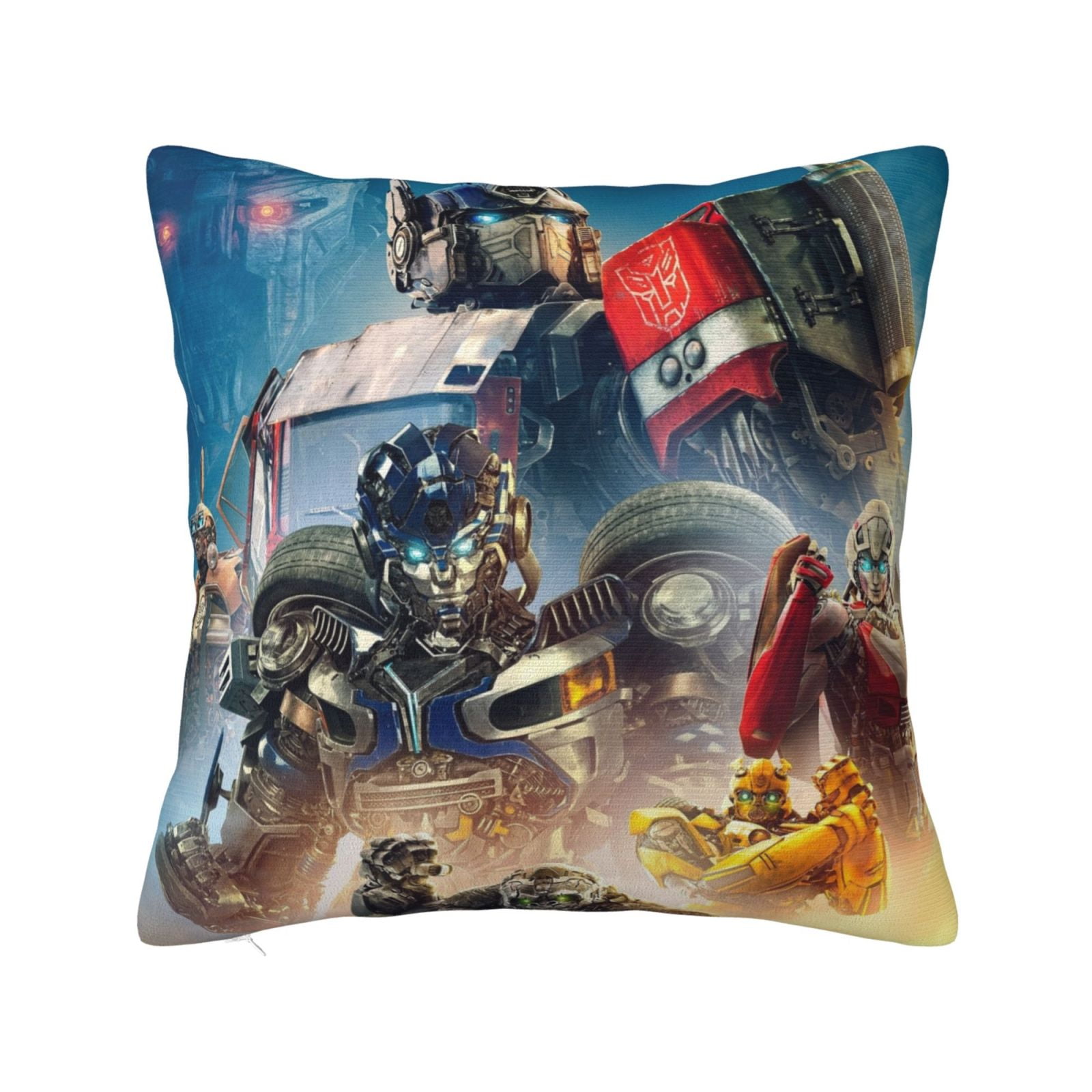 Transformers Throw Pillow Covers 18"x18" Inch, Modern Decor Pillow Case ...