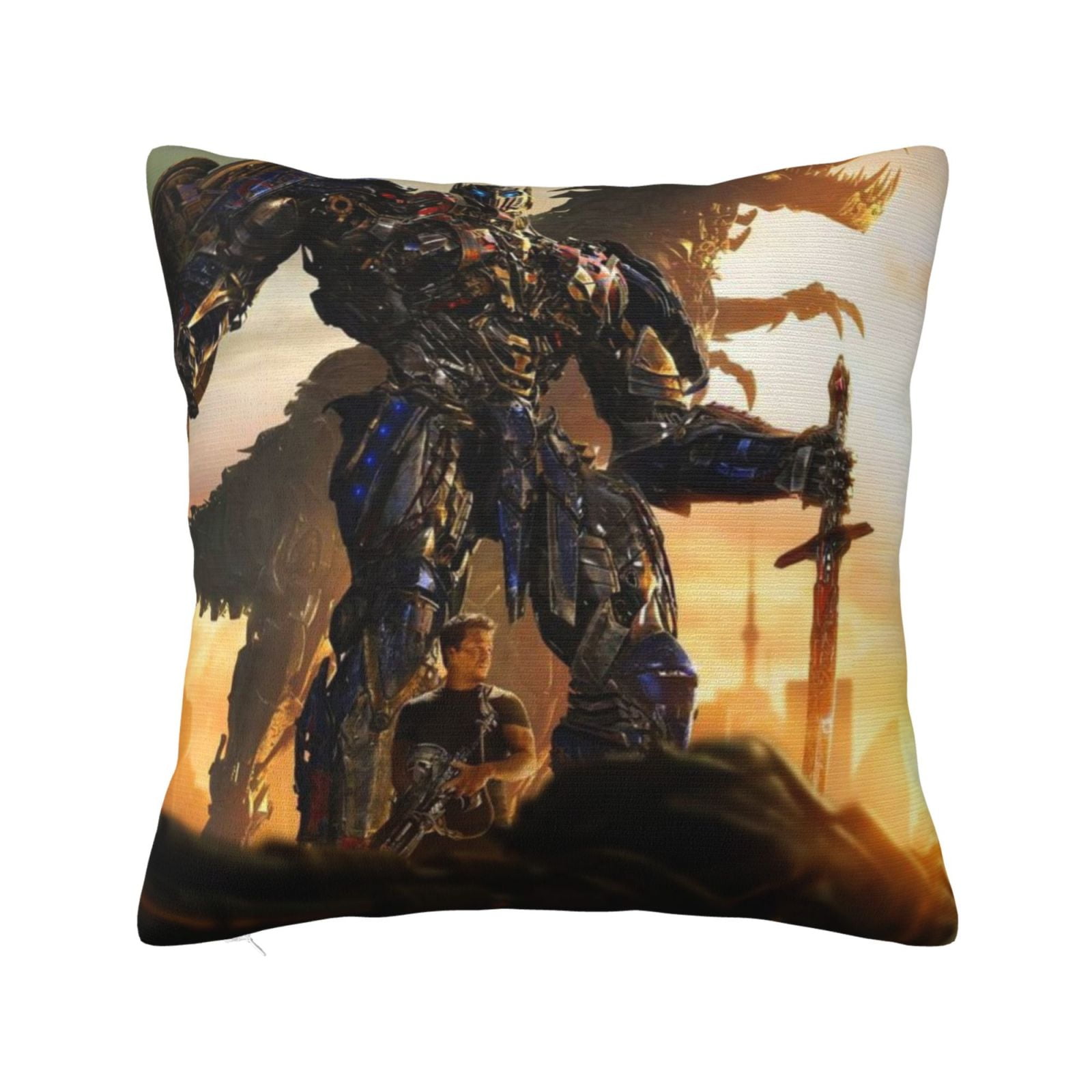 Transformers Throw Pillow Covers Faux Fur Plush Throw Pillow Covers ...