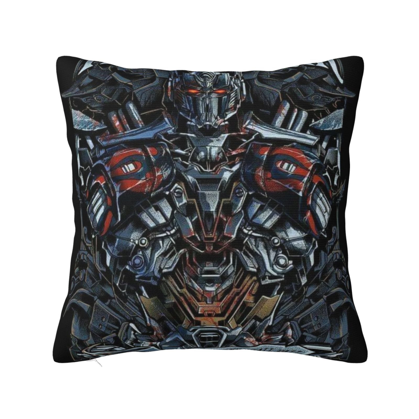 Transformers Throw Pillow Covers Faux Fur Plush Throw Pillow Covers ...