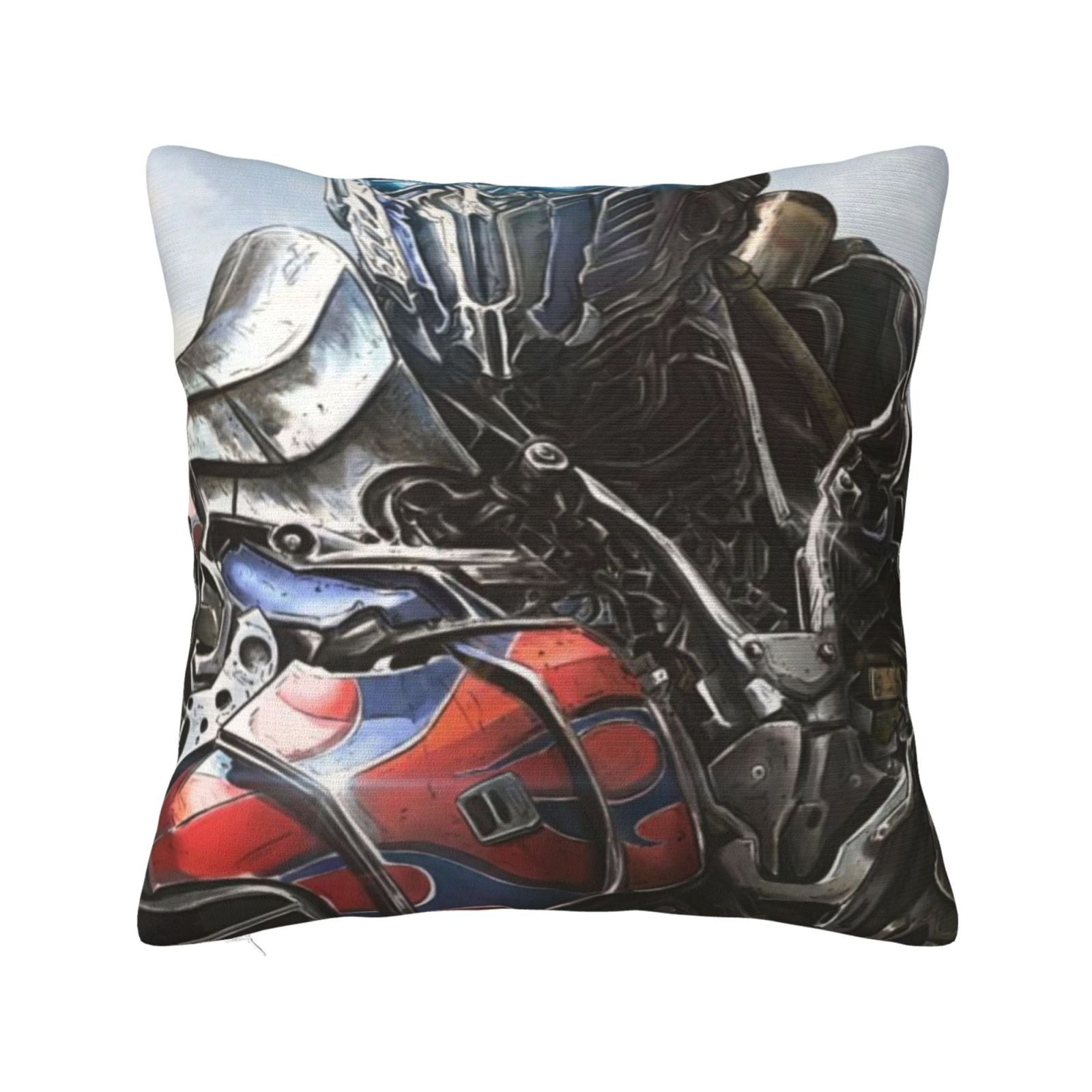 Transformers Throw Pillow Covers Faux Fur Plush Throw Pillow Covers ...