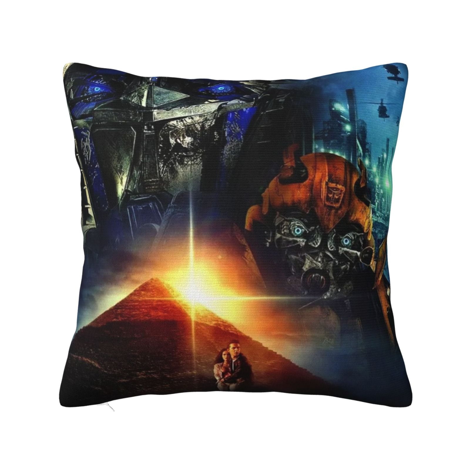Transformers Throw Pillow Covers Faux Fur Plush Throw Pillow Covers ...
