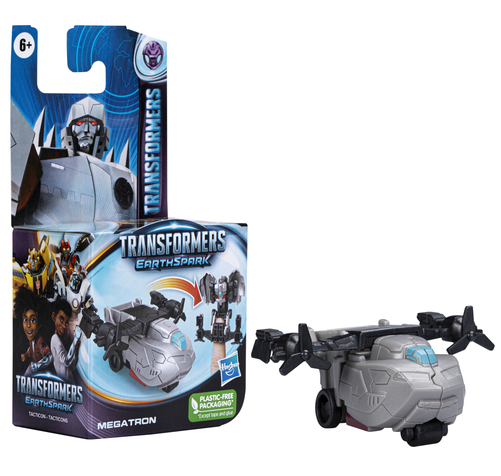 Transformers Toys EarthSpark Tacticon Megatron Action Figure - Walmart.com