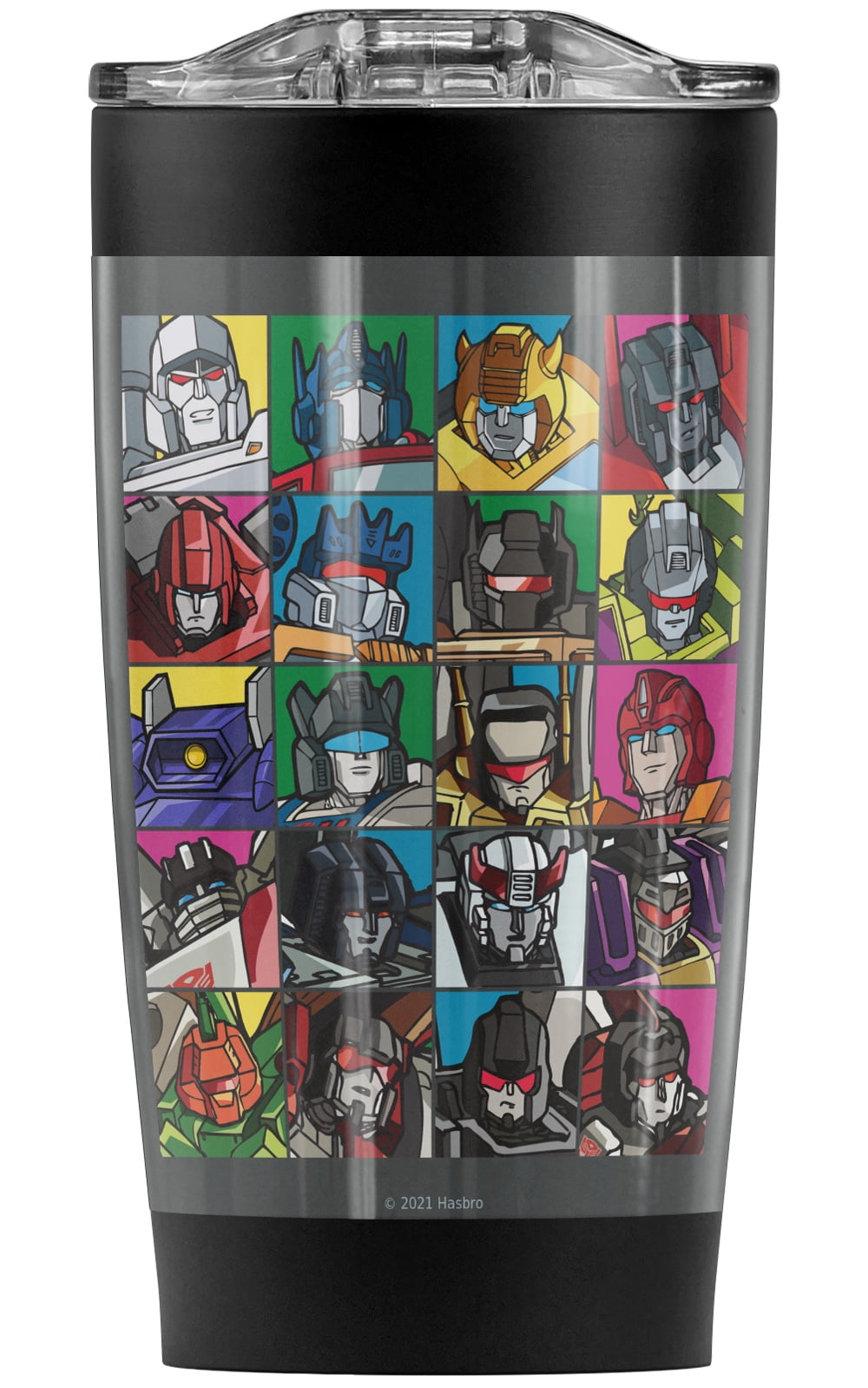 Transformers/Transformer Squares Stainless Steel Tumbler 20 oz Coffee ...