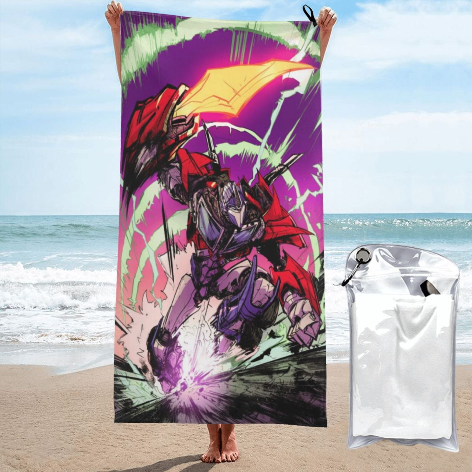 Transformers Ultra-Fine Fiber Quick-Dry Towel: Lightweight, Compact ...