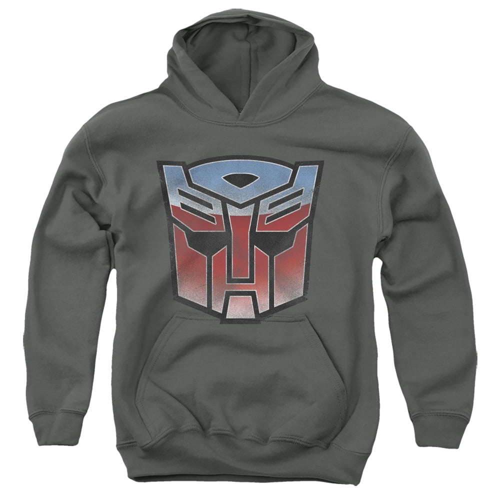 Transformers Vintage Autobot Logo Youth Pullover Hoodie Sweatshirt ...