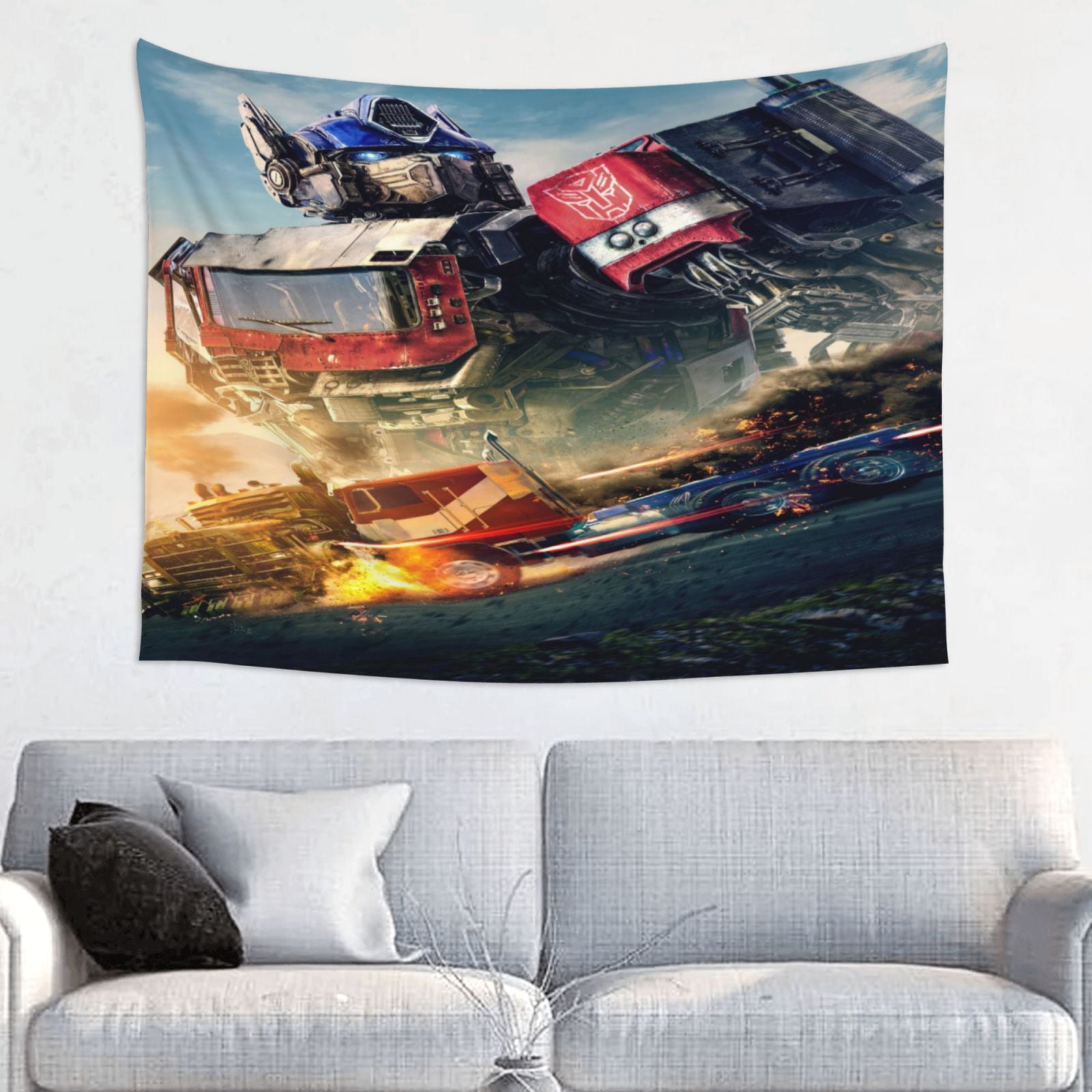Transformers Wall Tapestry Anime Poster For Bedroom Aesthetics Funny ...