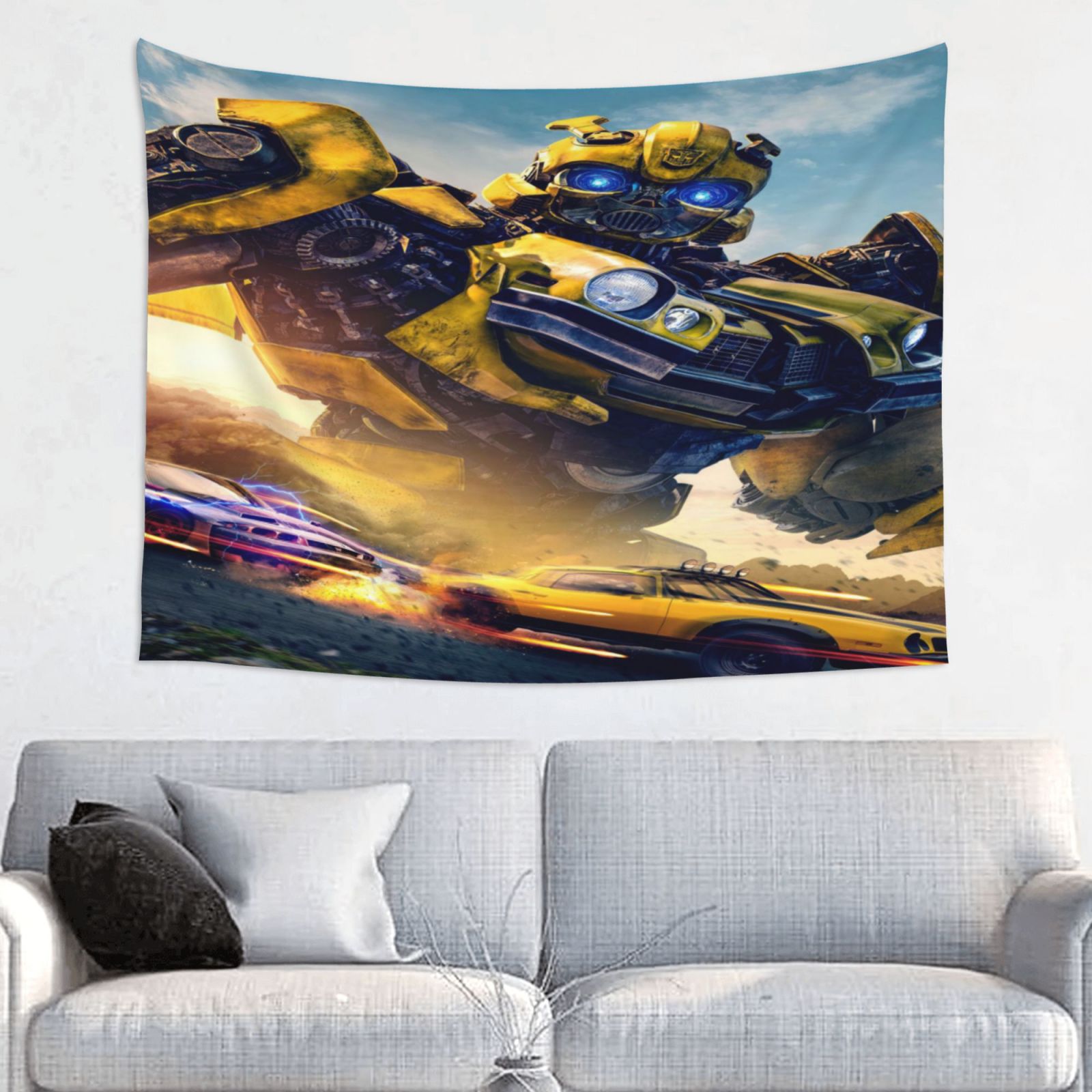 Transformers Wall Tapestry Anime Poster For Bedroom Aesthetics Funny ...