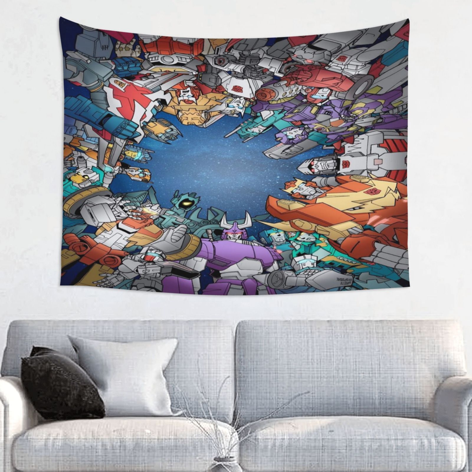Transformers Wall Tapestry Anime Poster For Bedroom Aesthetics Funny ...