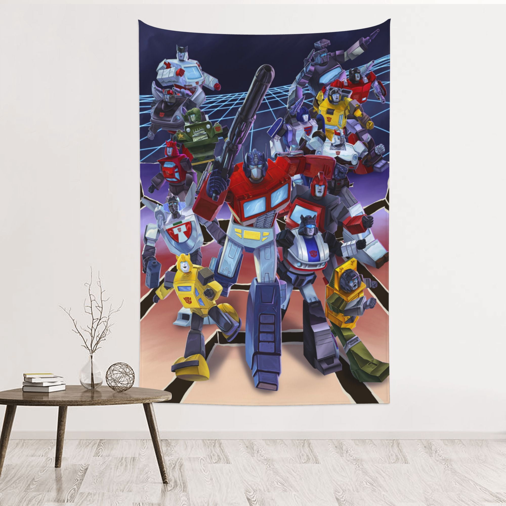 Transformers Wall Tapestry Poster for Bedroom Aesthetics Room Decor ...