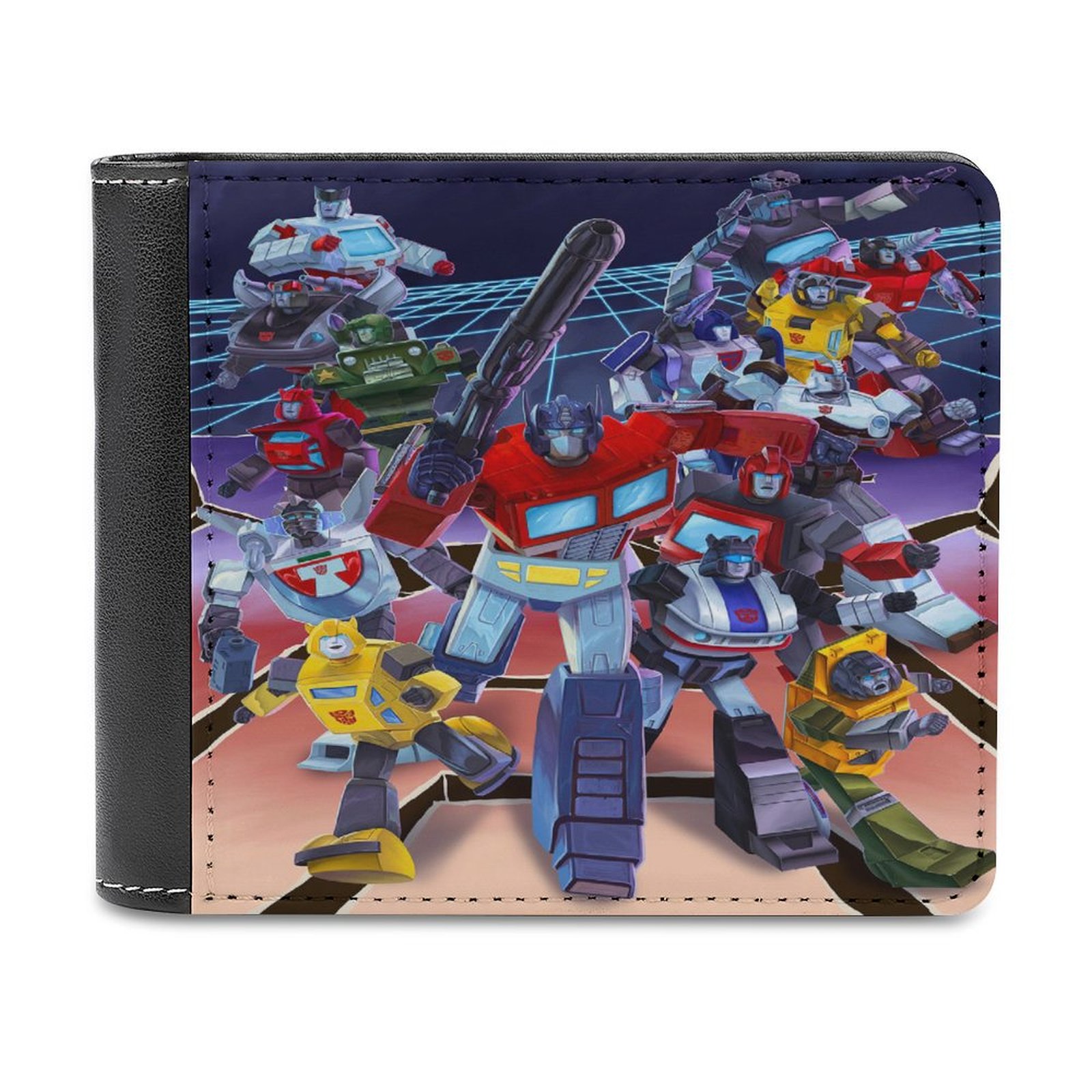 Transformers Wallet, Anime Leather Wallet Mens Wallets Manga Slim ...