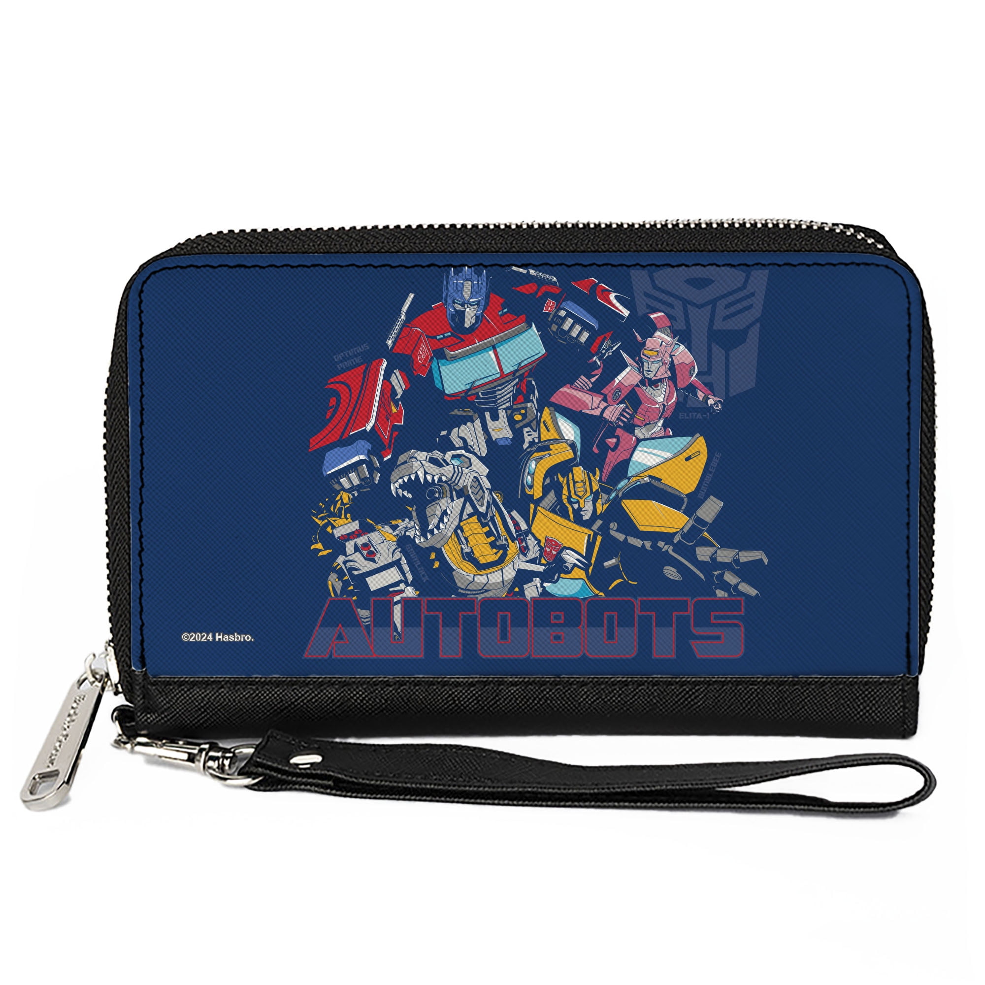 Transformers Wallet, Bifold, Transformers Autobots Group Pose and Text ...