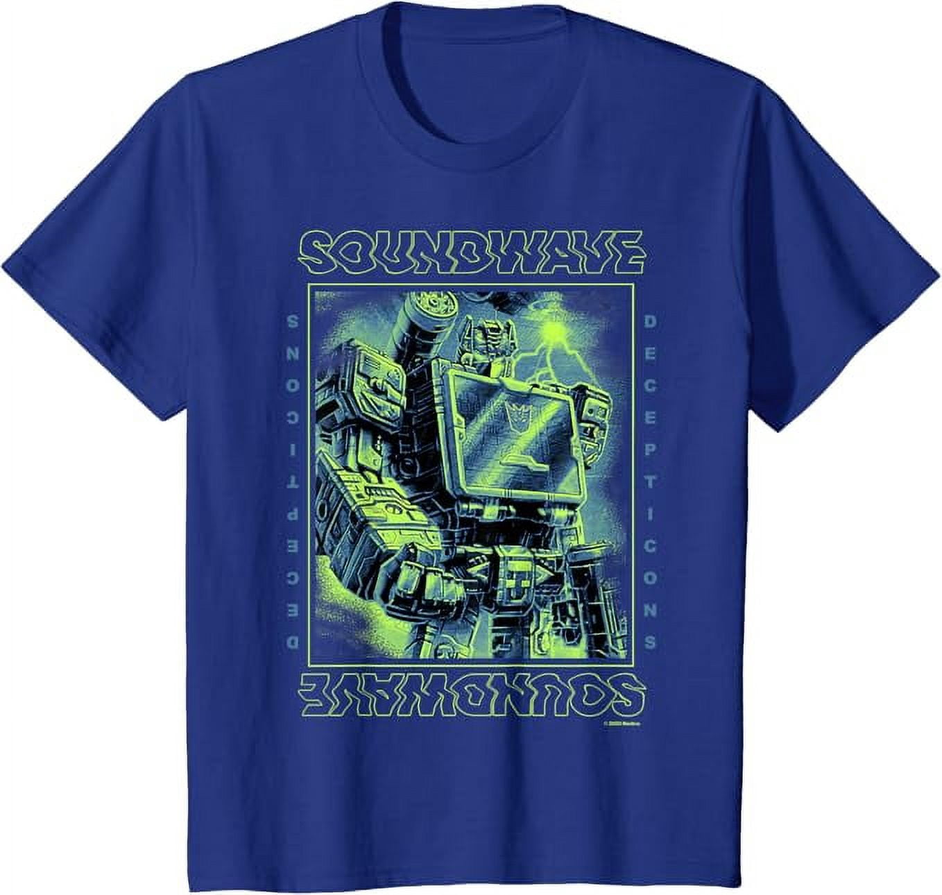 Transformers: War For Cybertron Soundwave Portrait Youth T-Shirt, Royal ...