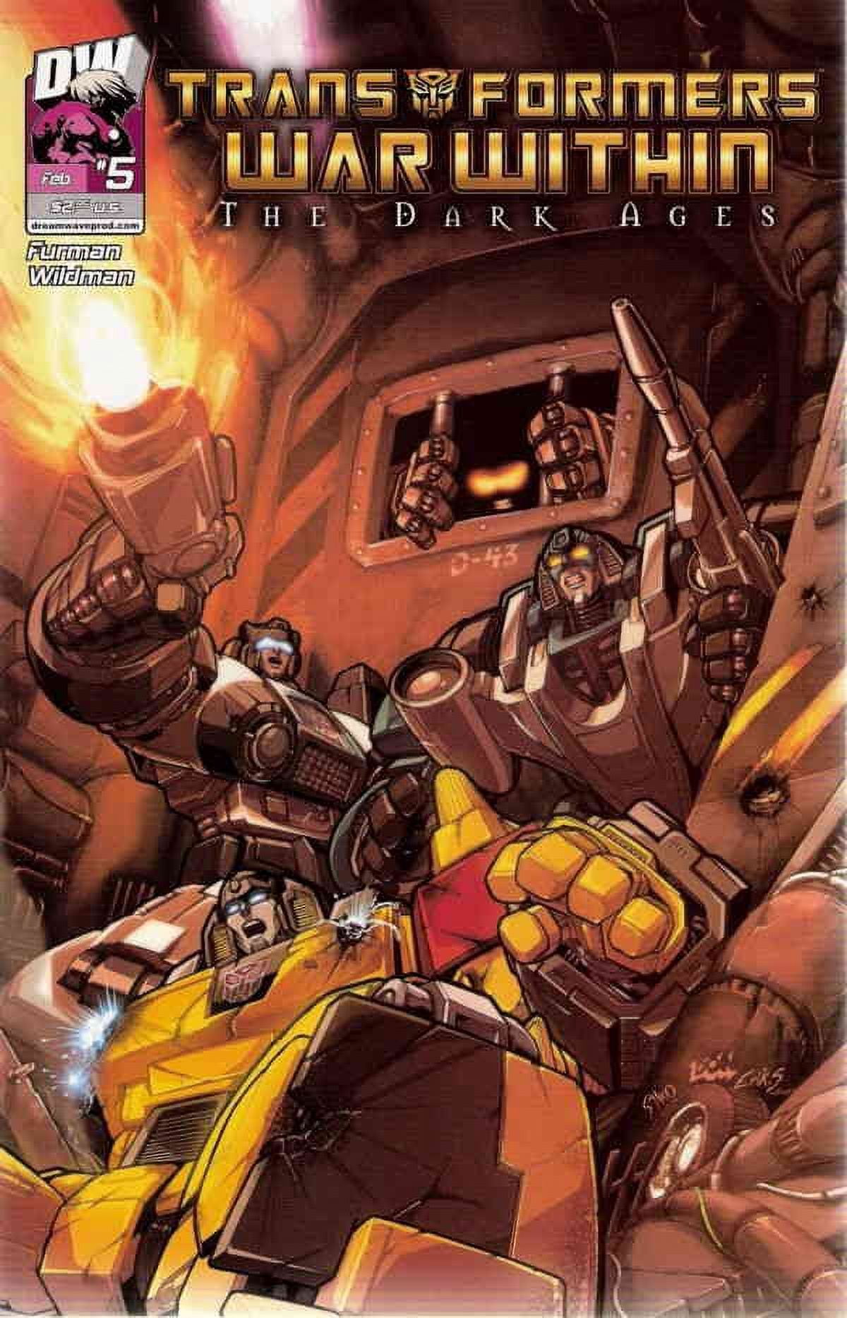 Transformers: War Within: The Dark Ages #5 VF ; Dreamwave Comic Book ...
